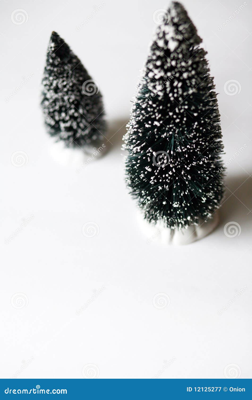 Two Christmas trees stock image. Image of tradition, icon - 12125277
