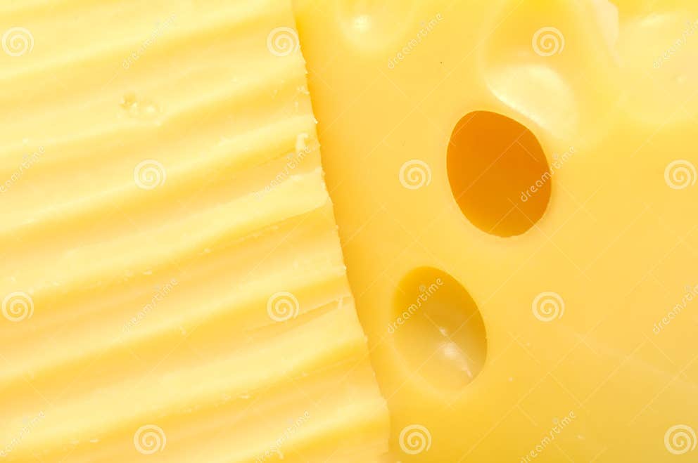 Two Chunks of Cheese stock image. Image of closeup, healthy - 16983915