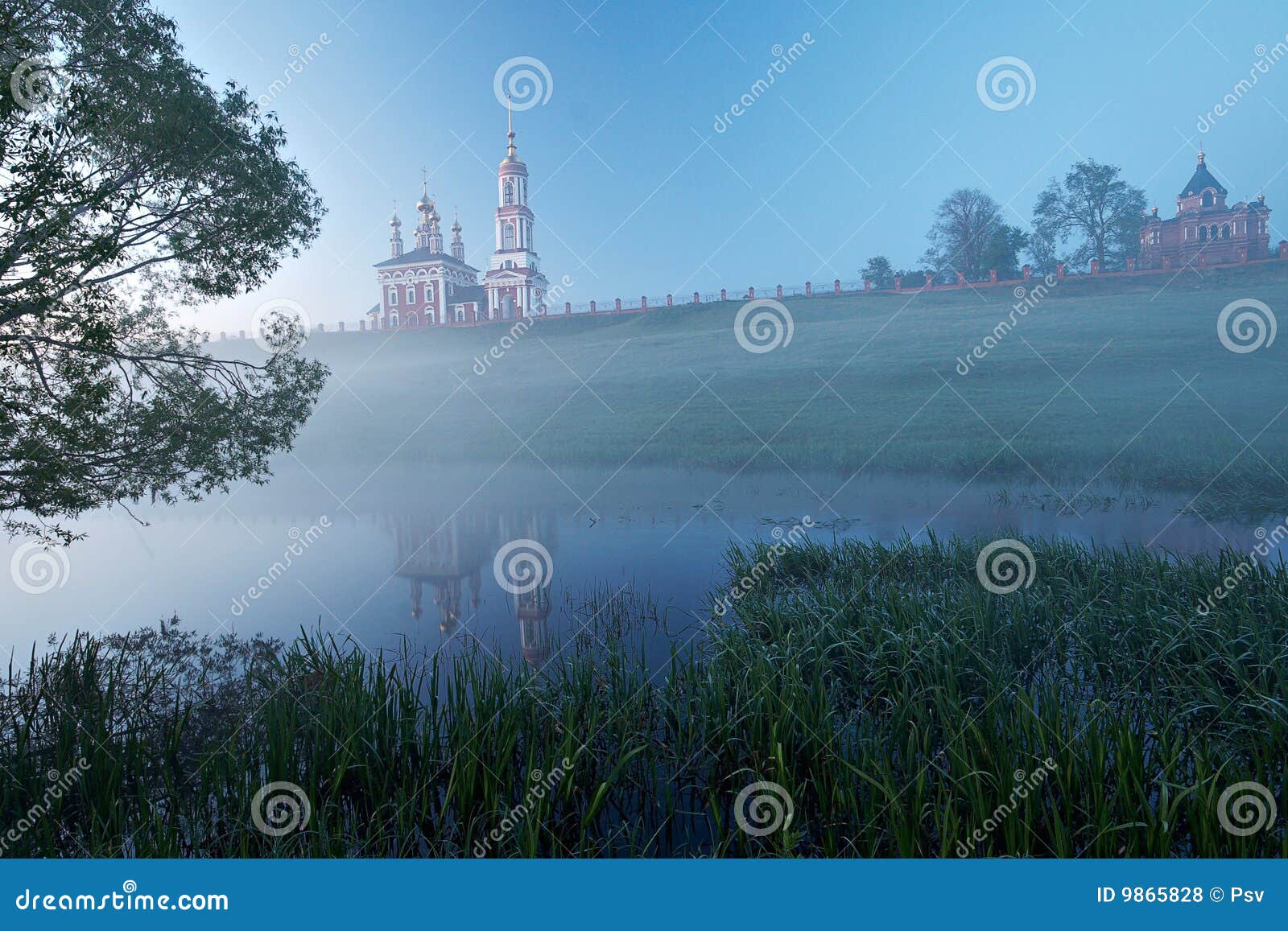 Two churches stock photo. Image of building, religion - 9865828
