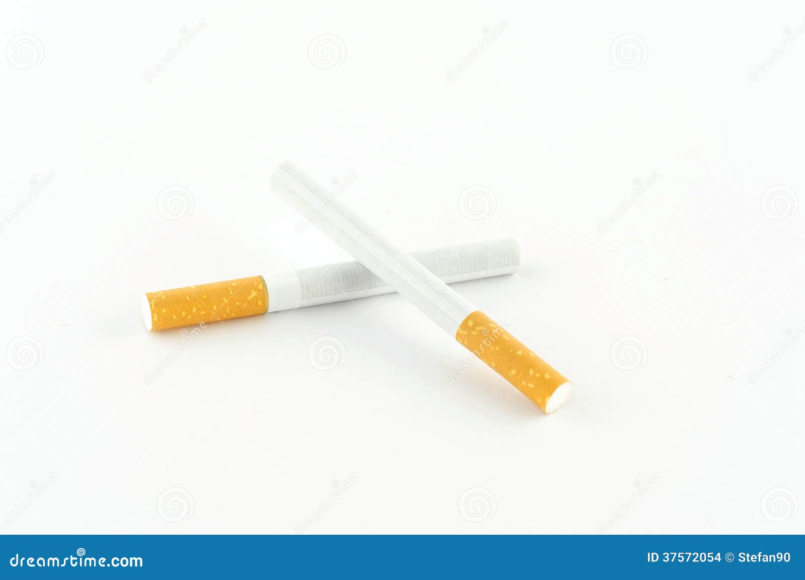 Two cigarettes stock photo. Image of cigarette, cigar - 37572054