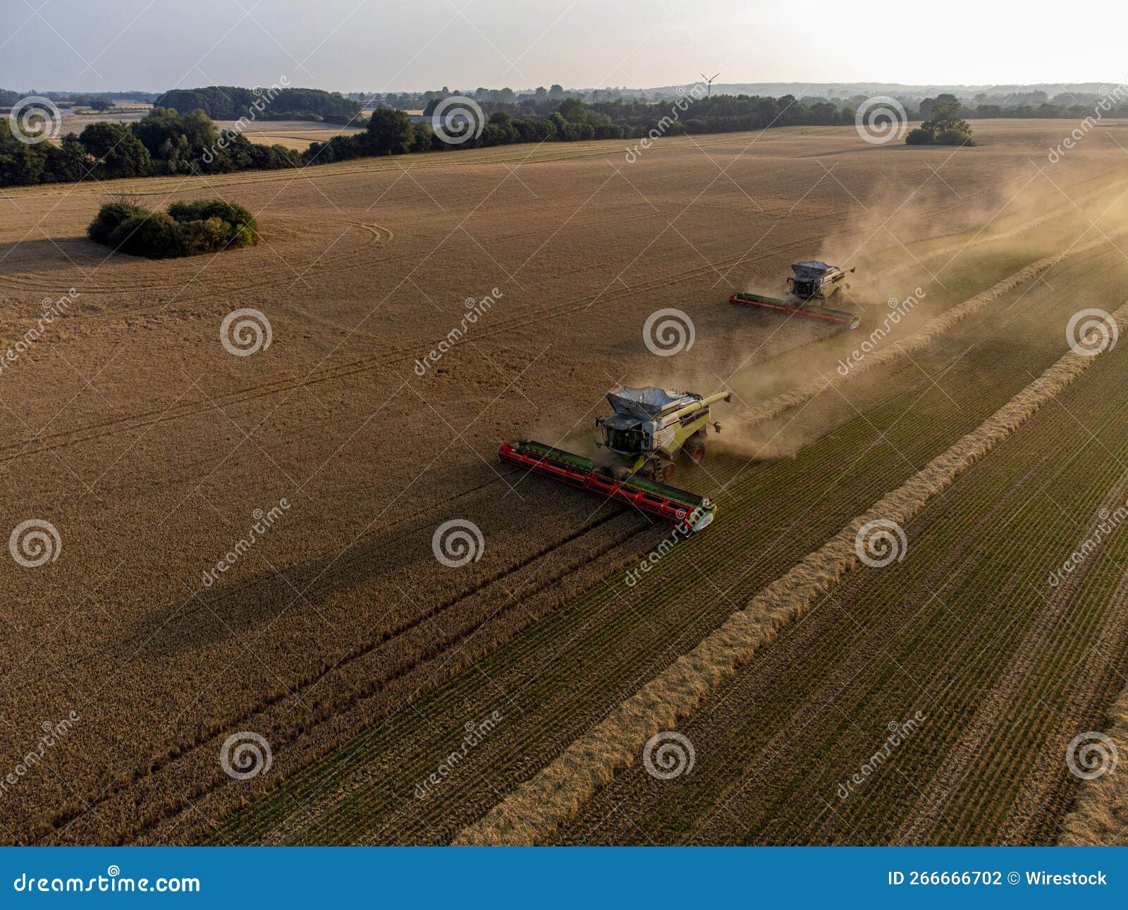Claas 8900 Harvester Combines in the Fields Editorial Photography ...
