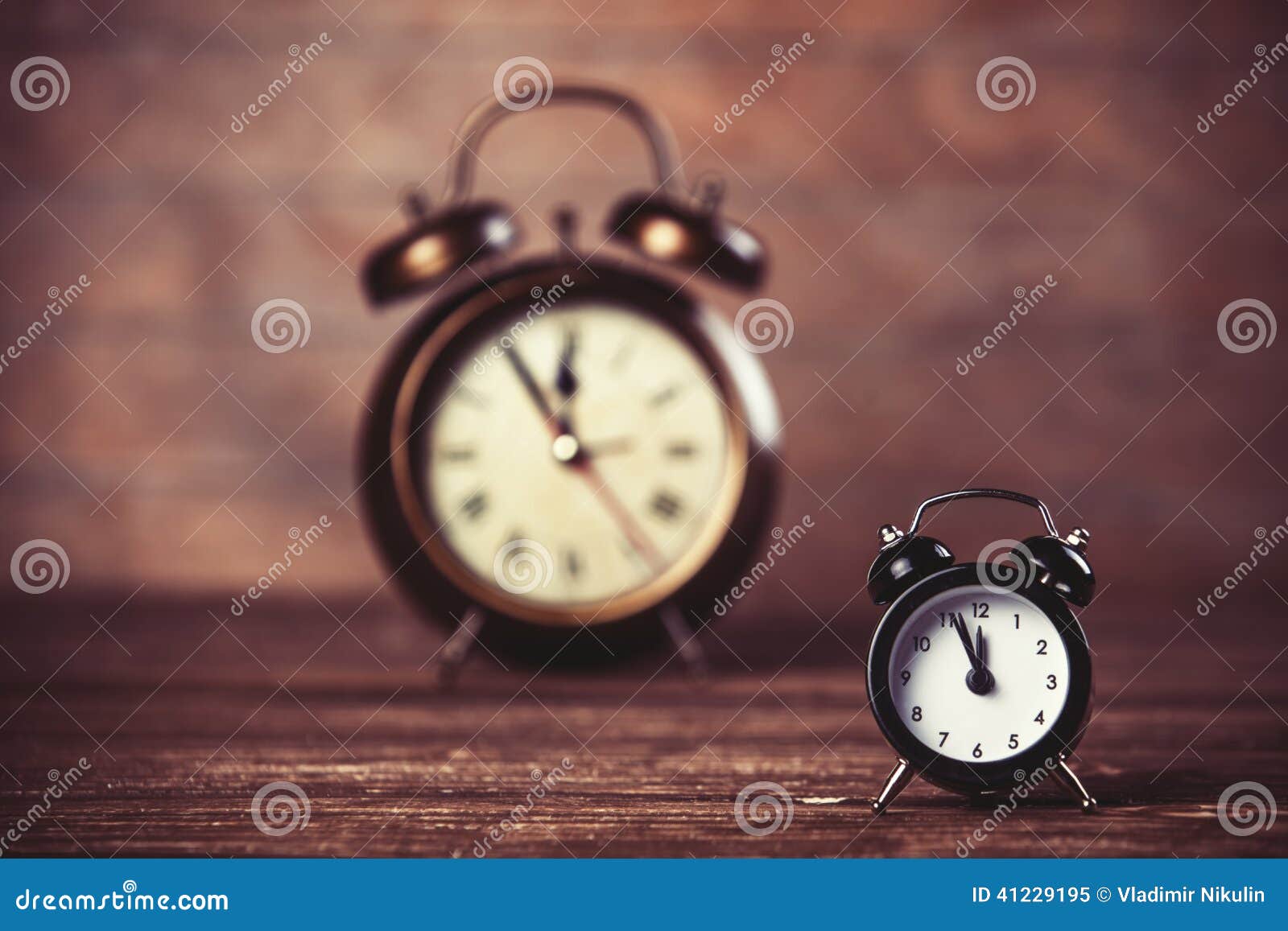 Two clocks stock image. Image of number, alert, place - 41229195