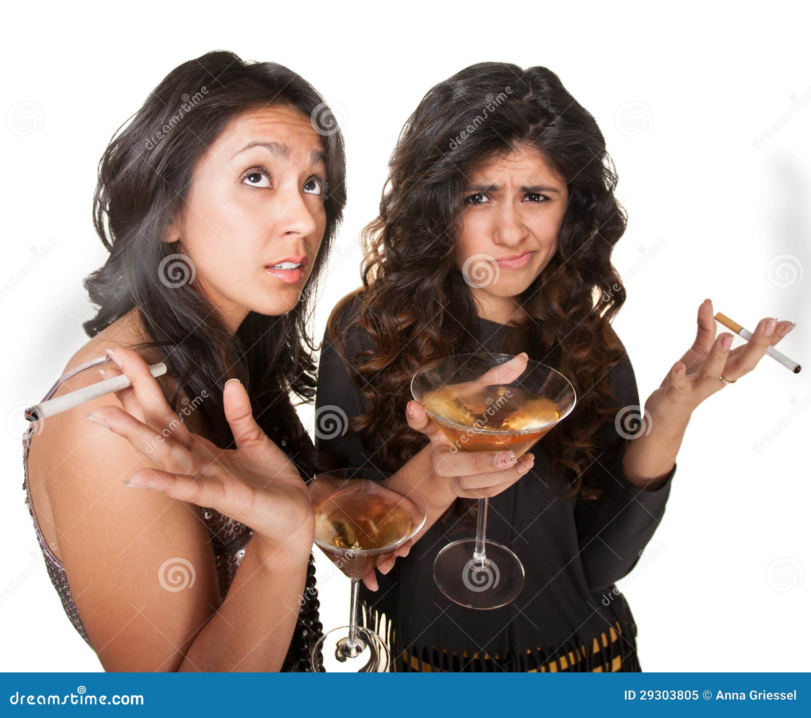 Two Club Girls stock image. Image of liquor, alcohol - 29303805