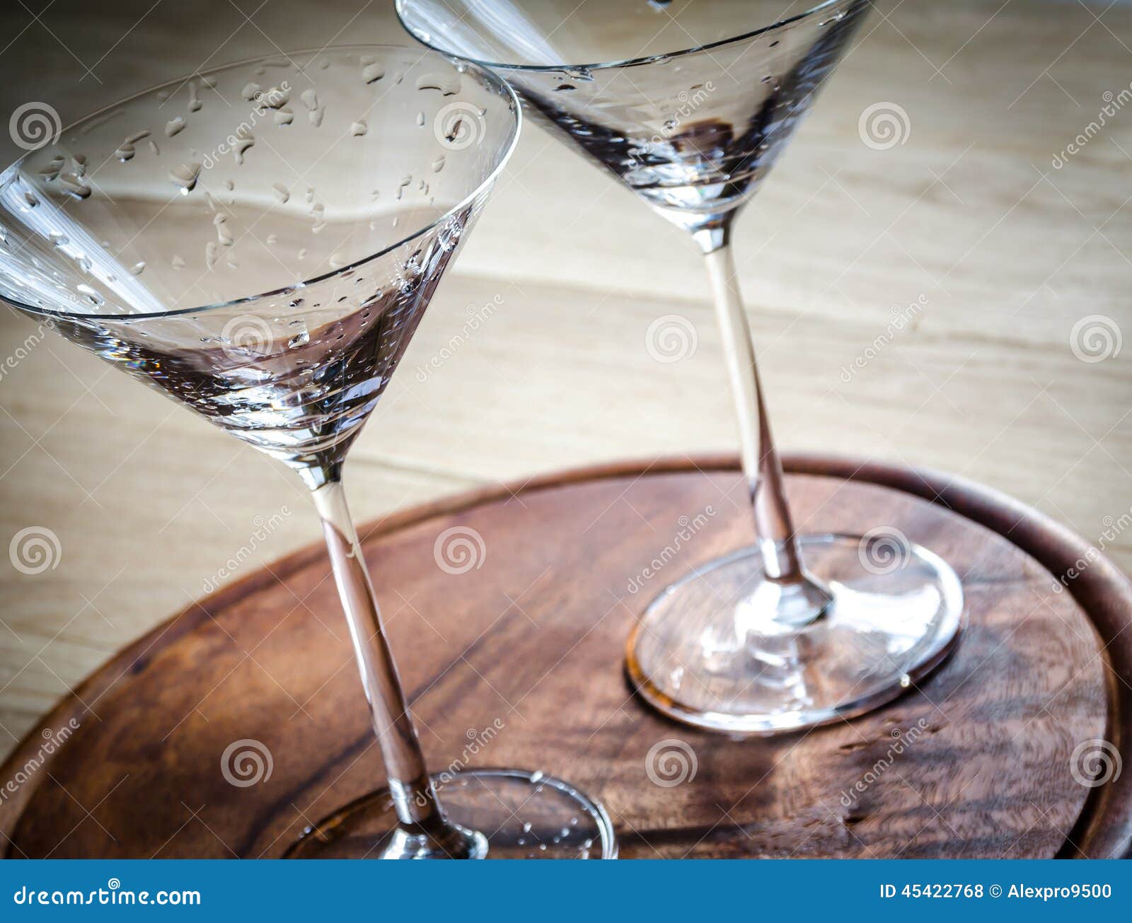 Two cocktail glasses stock photo. Image of classic, alcoholic - 45422768