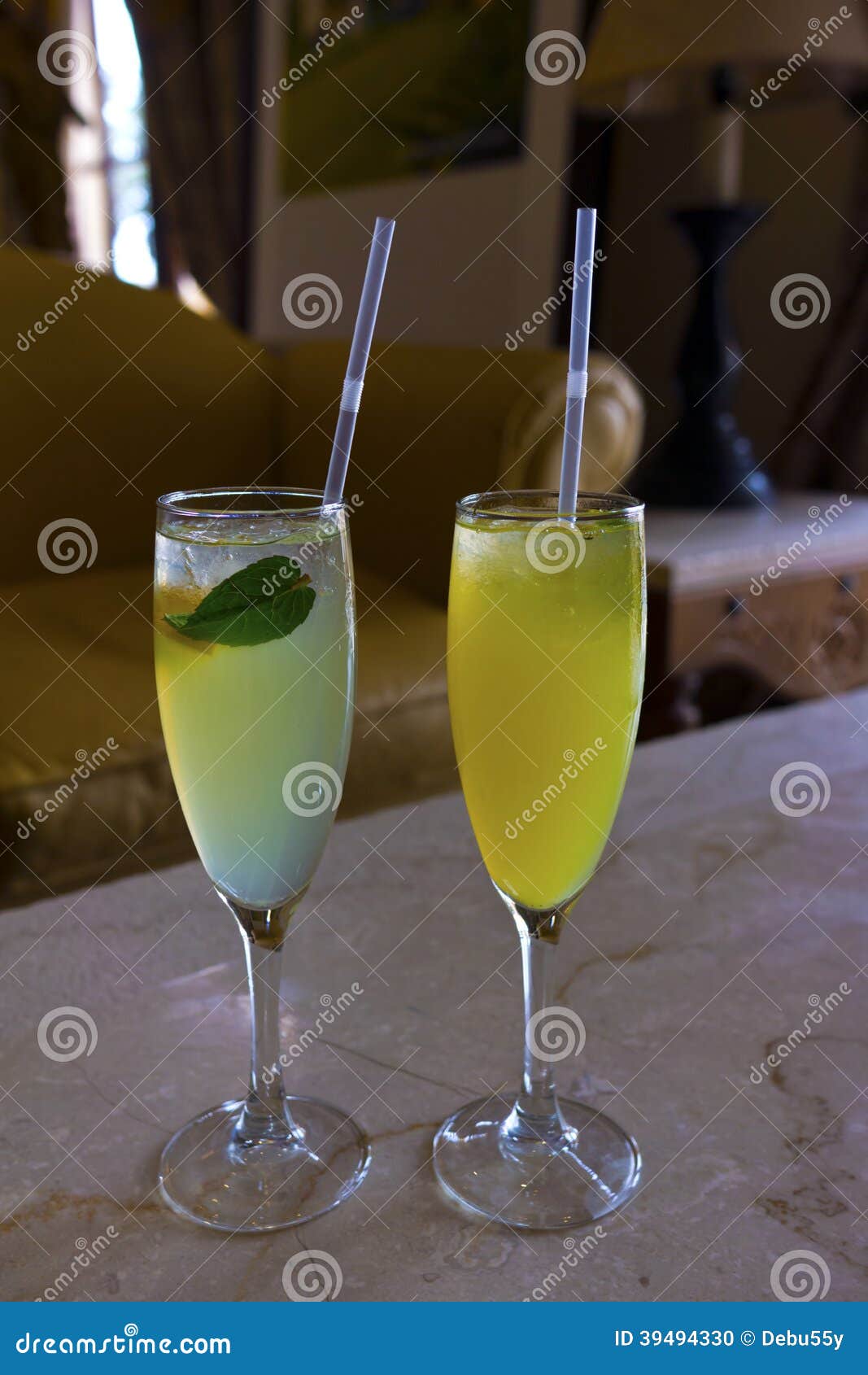 Two Cocktails in Tall Glasses. Stock Photo - Image of party, jjtogether ...
