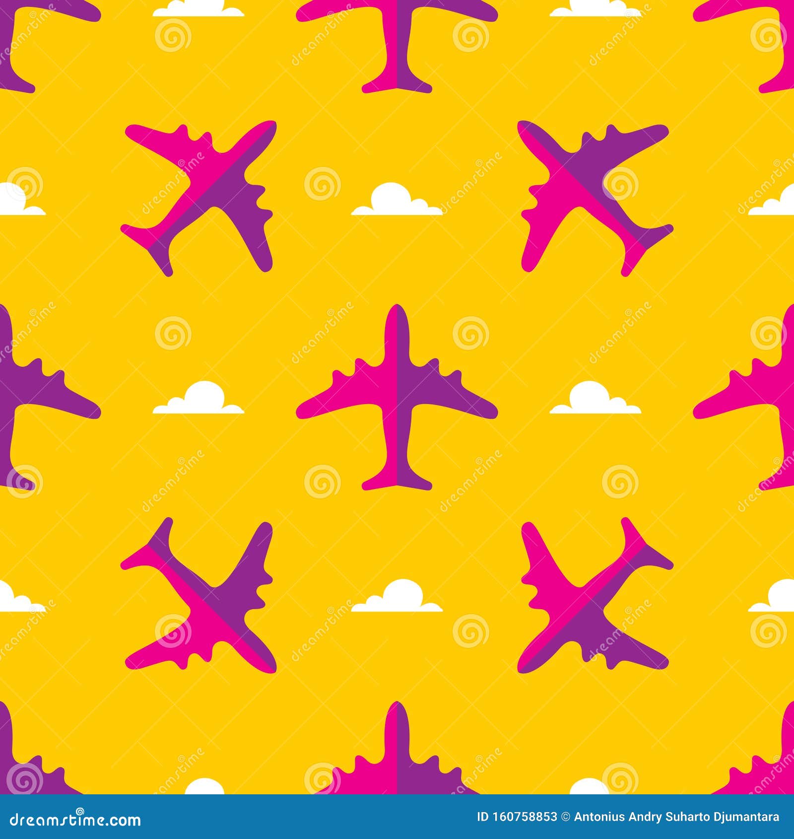 Color Airplane Symbols, Logotypes, Illustrations. Aviation Stamps ...