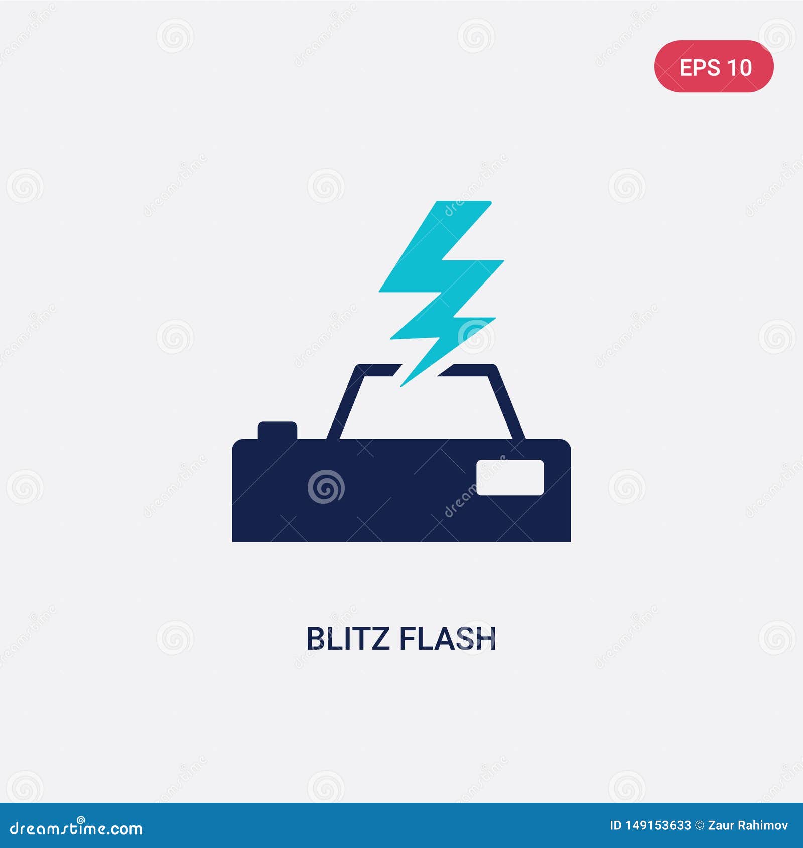 Blitz Flash Icon Vector Isolated On White Background, Logo Concept Of ...