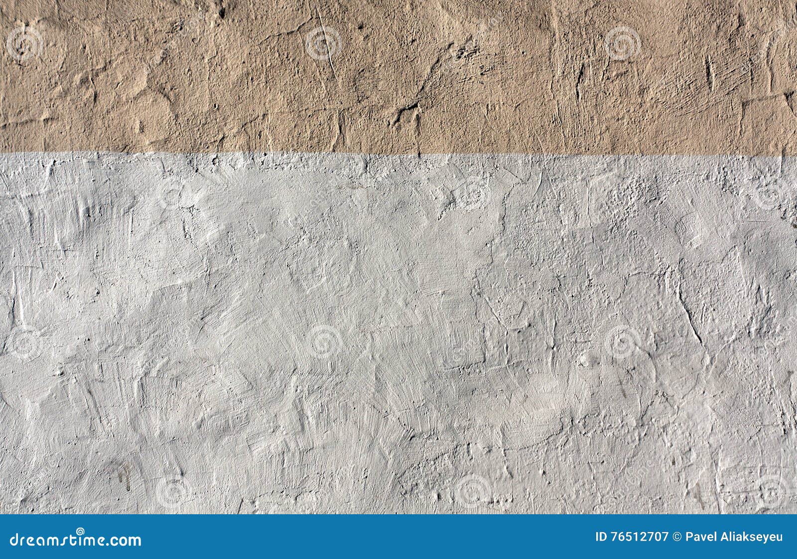 Two Color Cement Wall Texture. Stock Image - Image of plaster, exterior ...