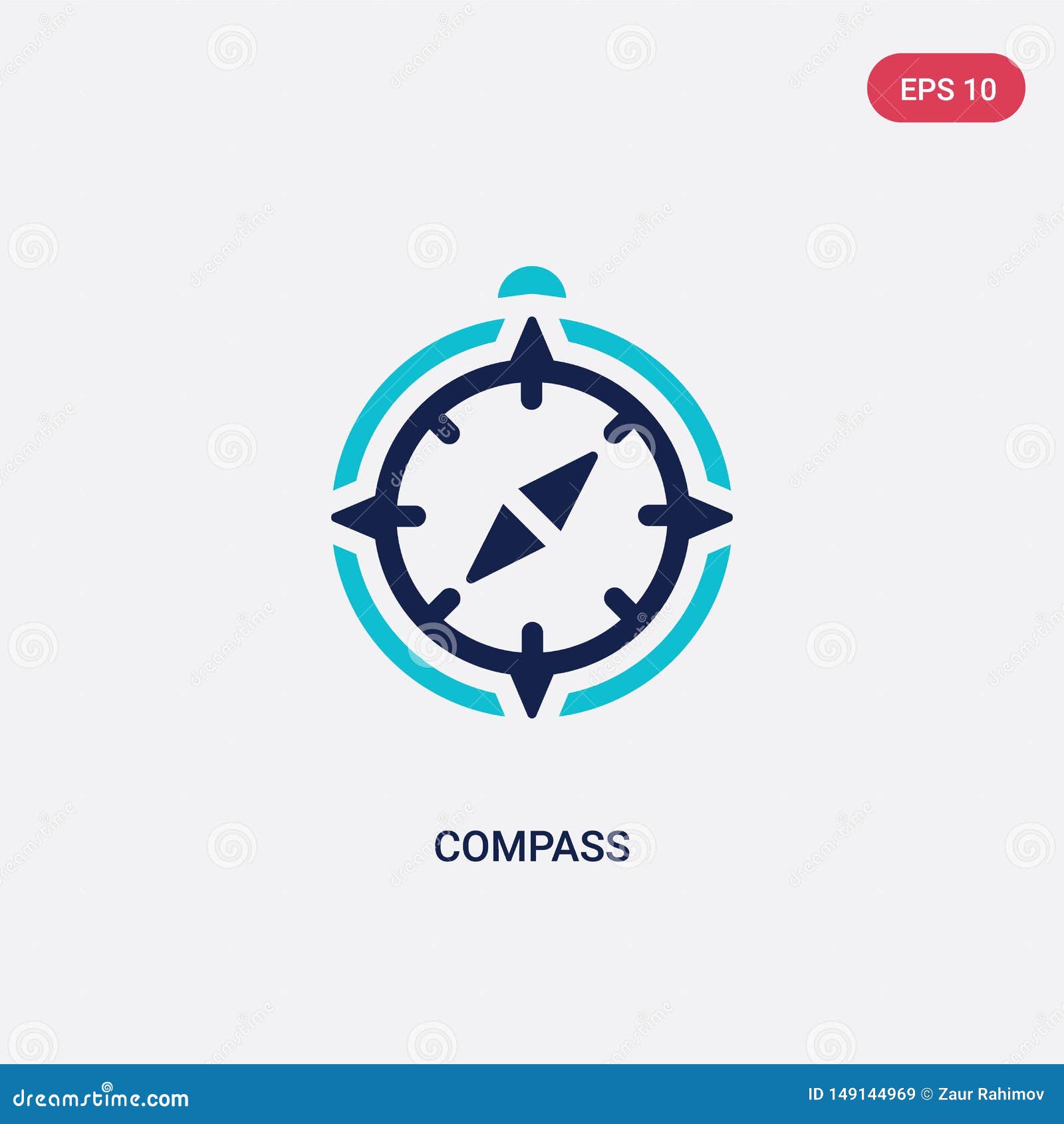 Color Compass Color Theory Wheel Of Colors Harmony Round Chromatic ...