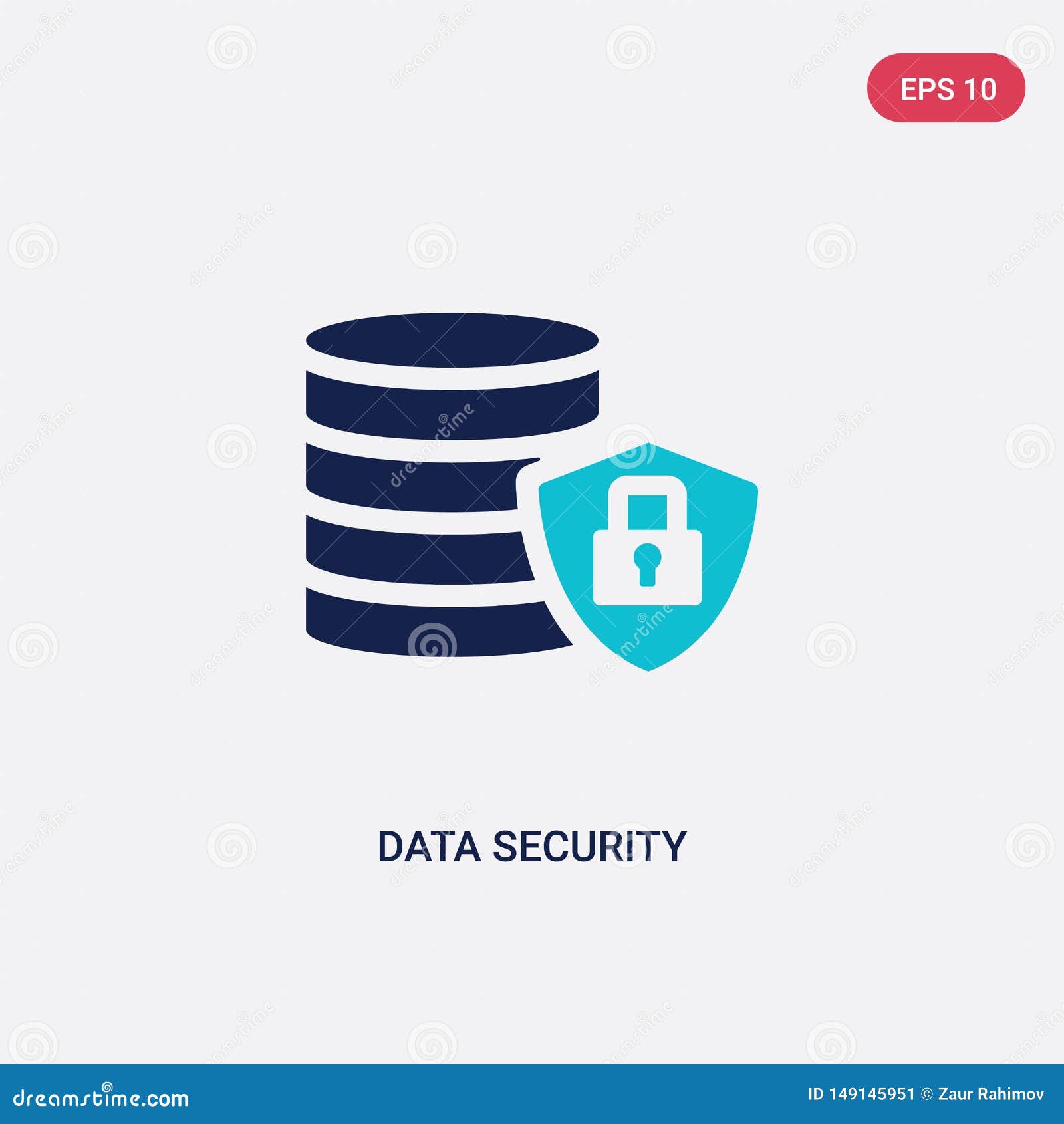 Two Color Data Circular Chart Vector Icon From Business And Finance ...