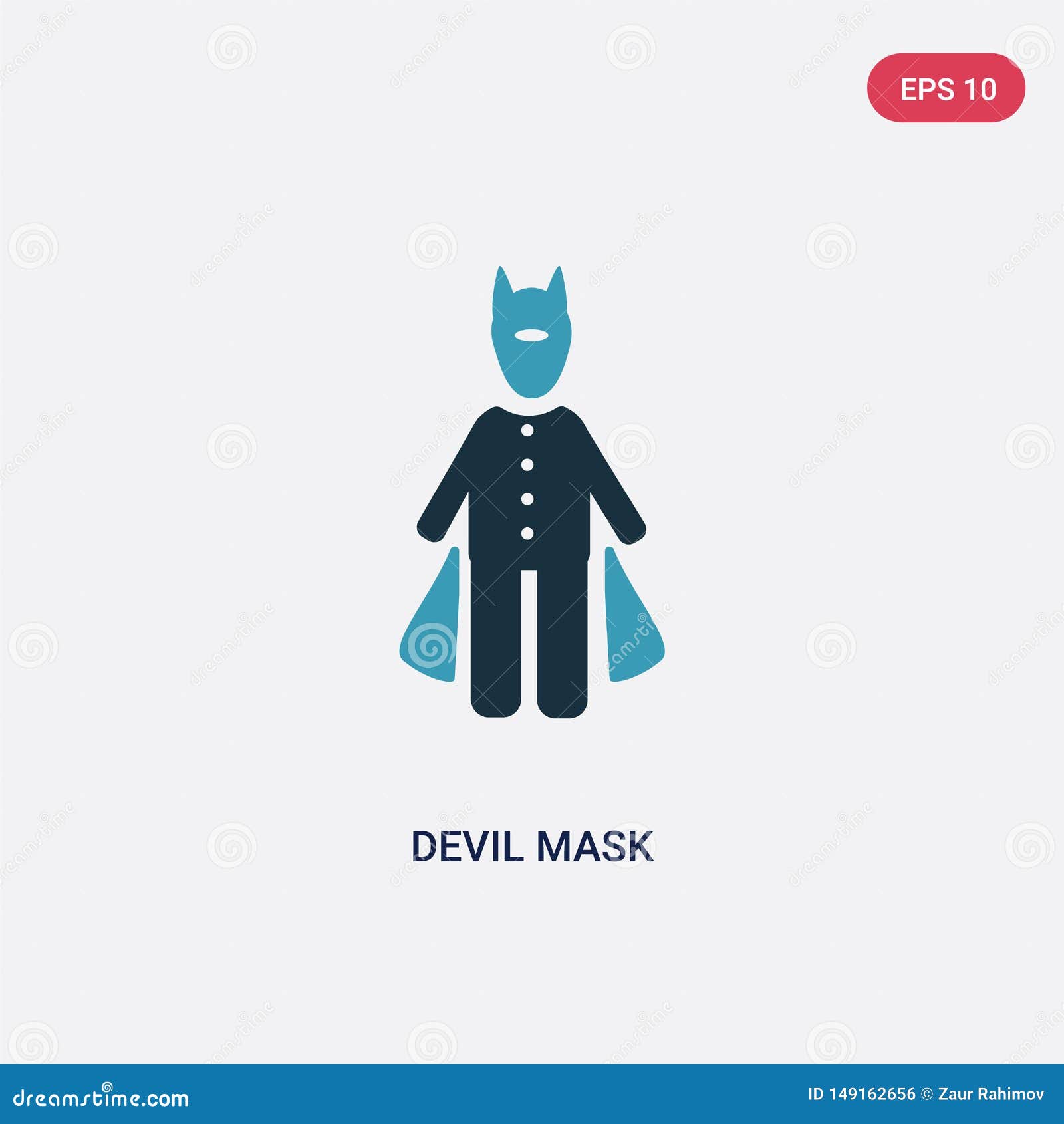 Sri Lankan Devil Dancing Mask Vector Illustration. Sri Lanka Landmarks ...