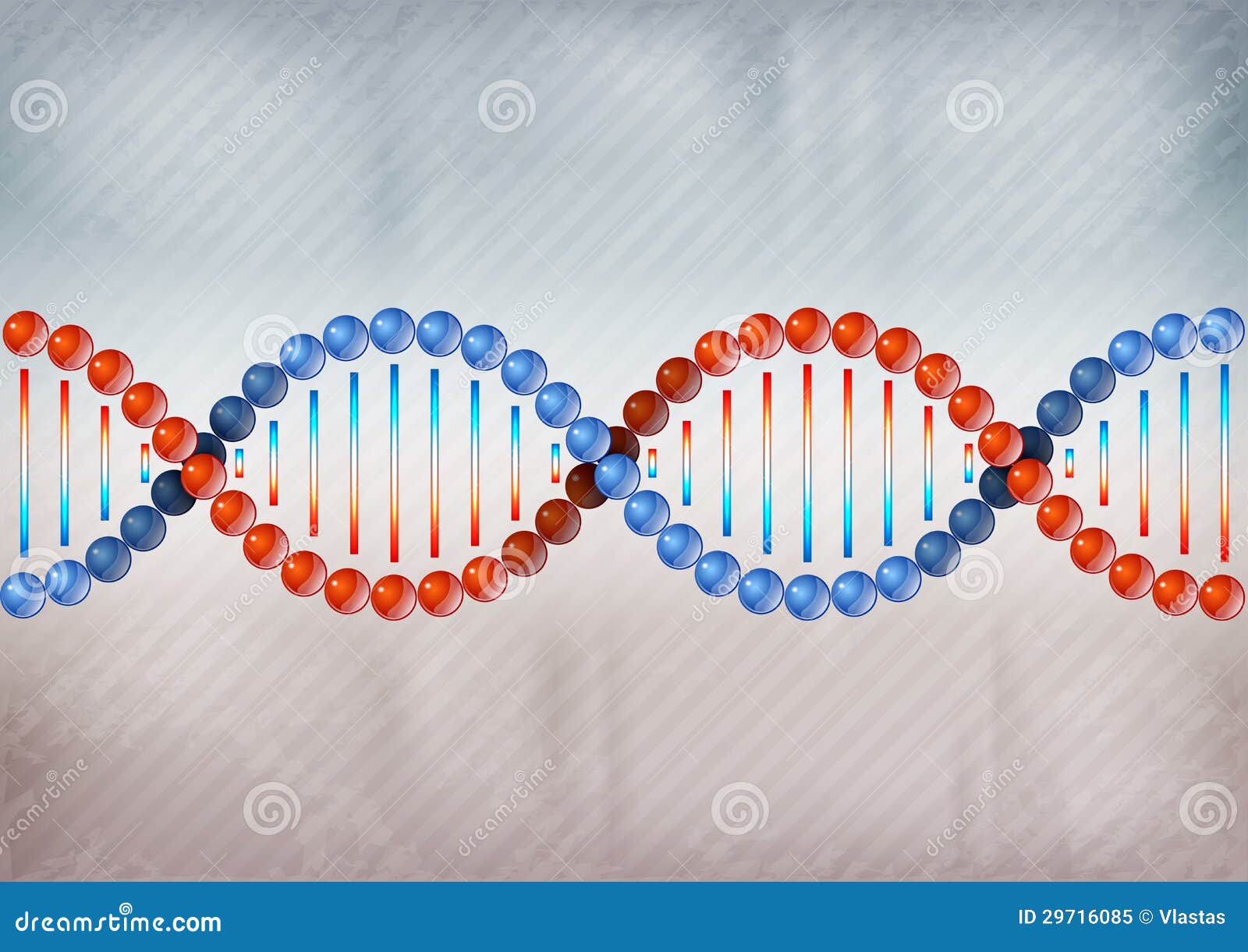 DNA Two Color Royalty Free Stock Photo - Image: 29716085