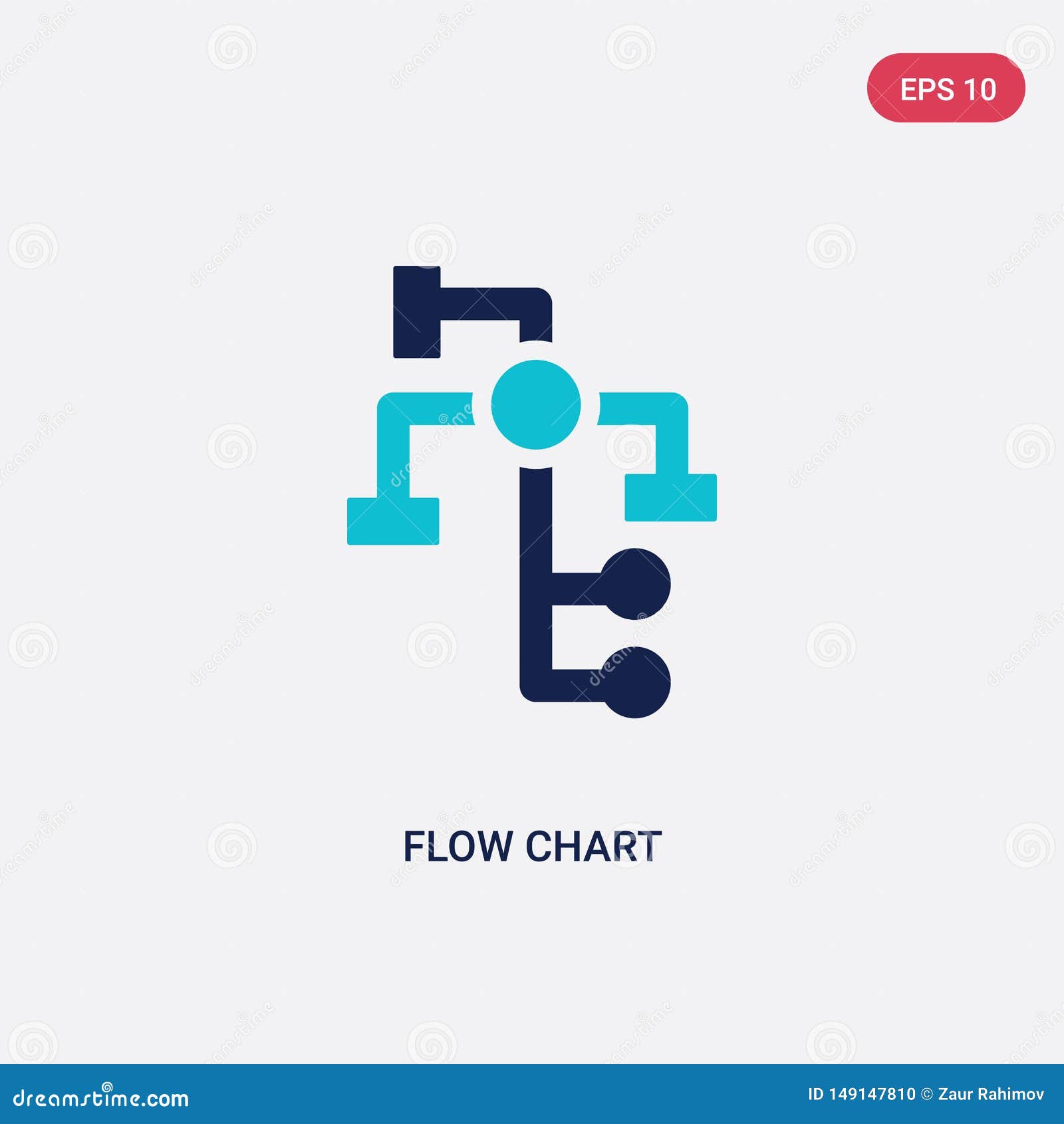 Two Color Flow Chart Vector Icon from Business and Analytics Concept ... Two Color Flow Chart Vector Icon from Business and Analytics Concept ...