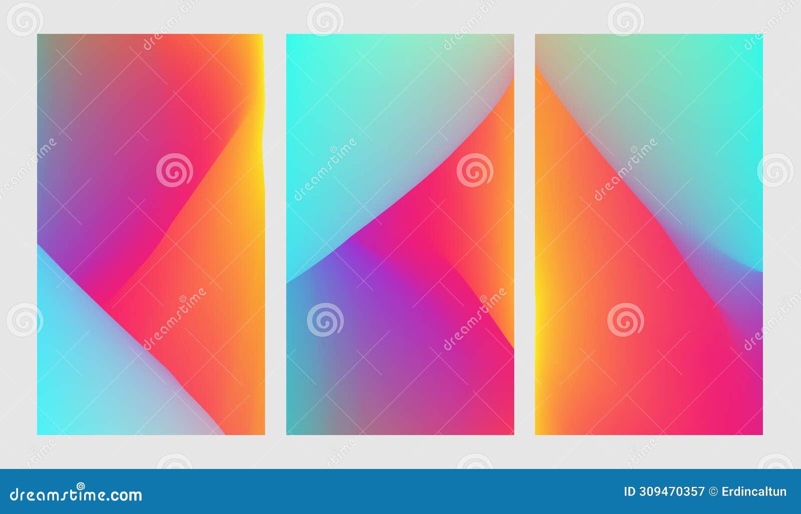 Web Gradient Wave Colors Vector Art Design Stock Vector - Illustration ...