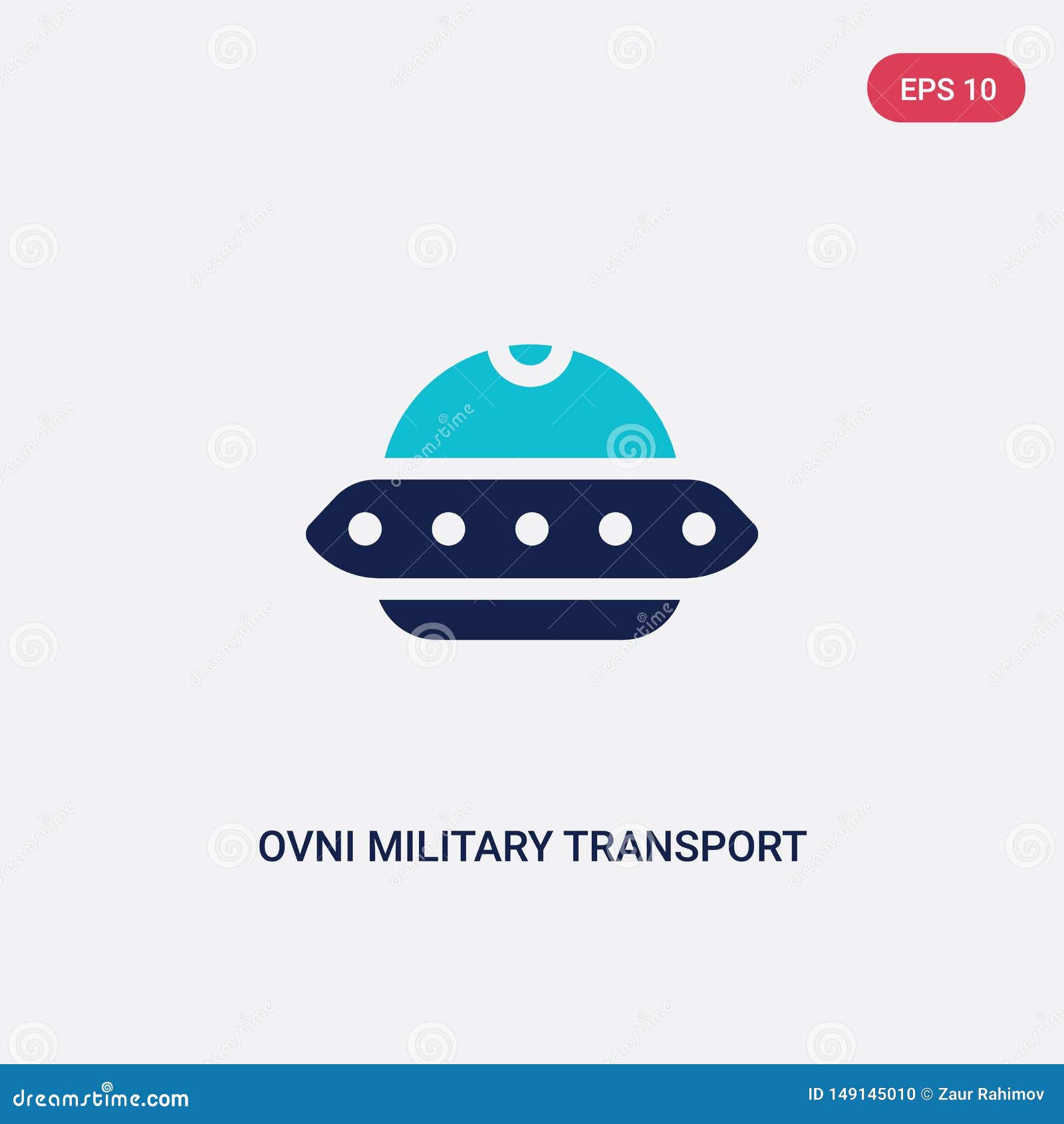 Two Color Ovni Military Transport Vector Icon from Army Concept ... Two Color Ovni Military Transport Vector Icon from Army Concept ...