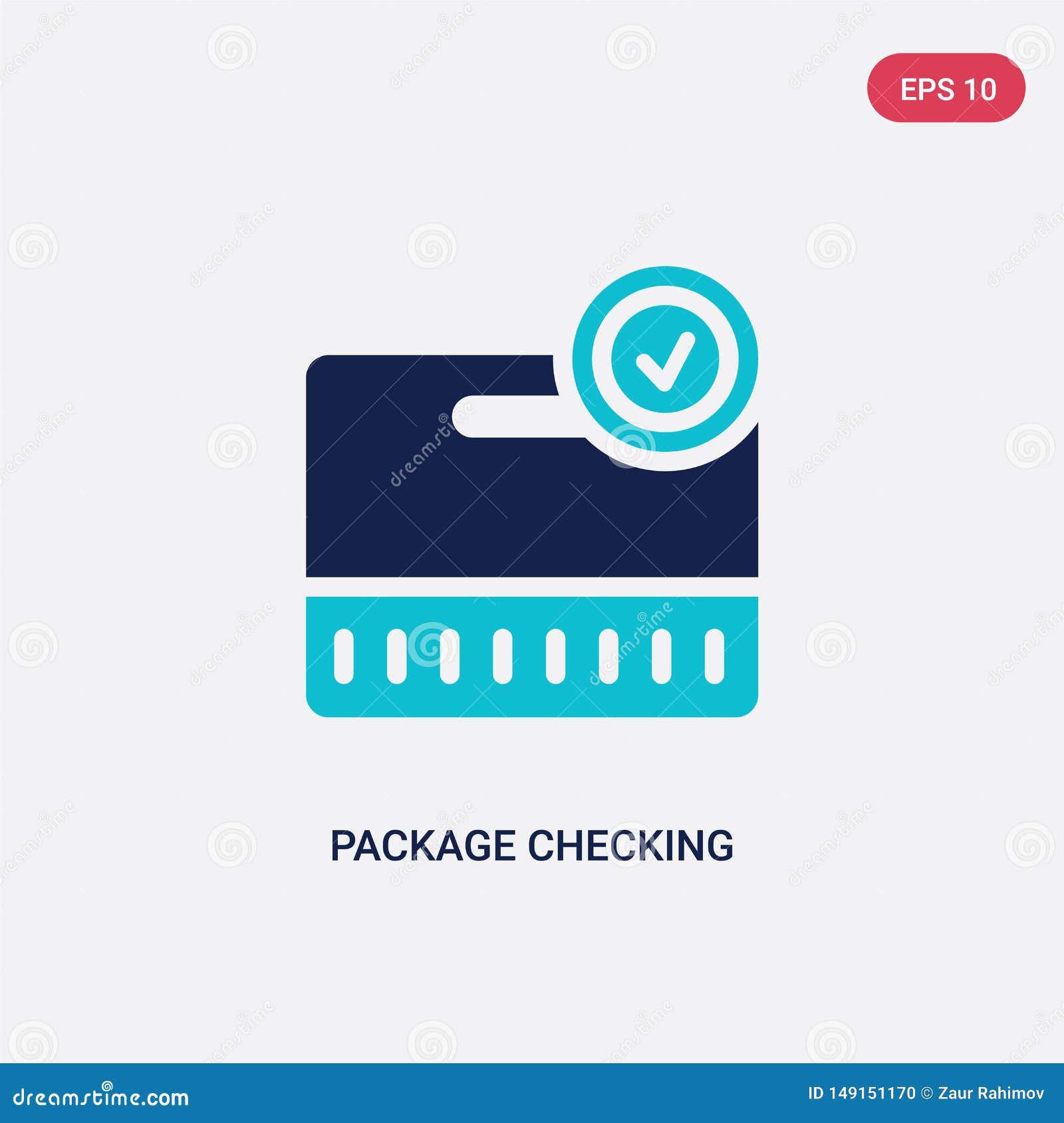 Checking Vector Icon Isolated On Transparent Background, Linear ...
