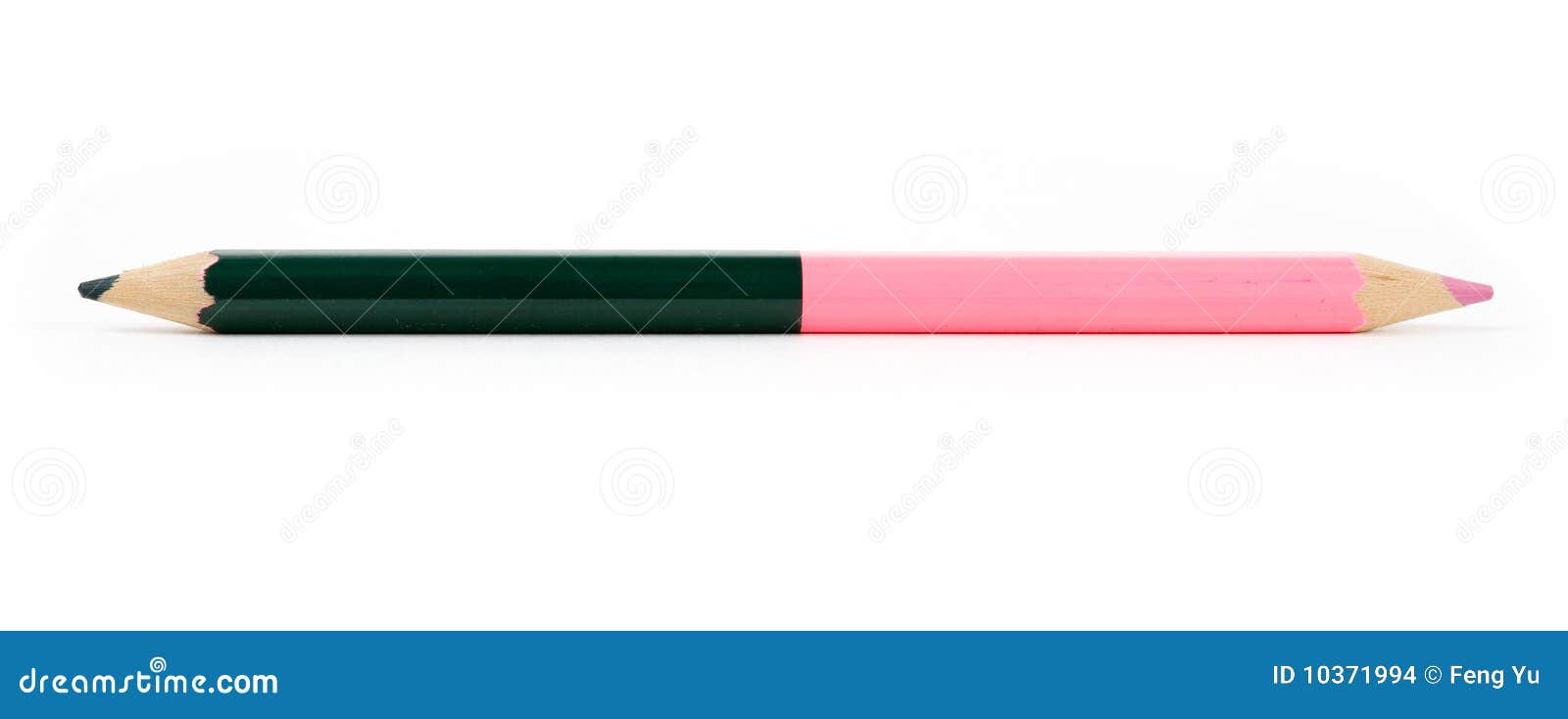 Two color pencil stock photo. Image of creativity, design - 10371994