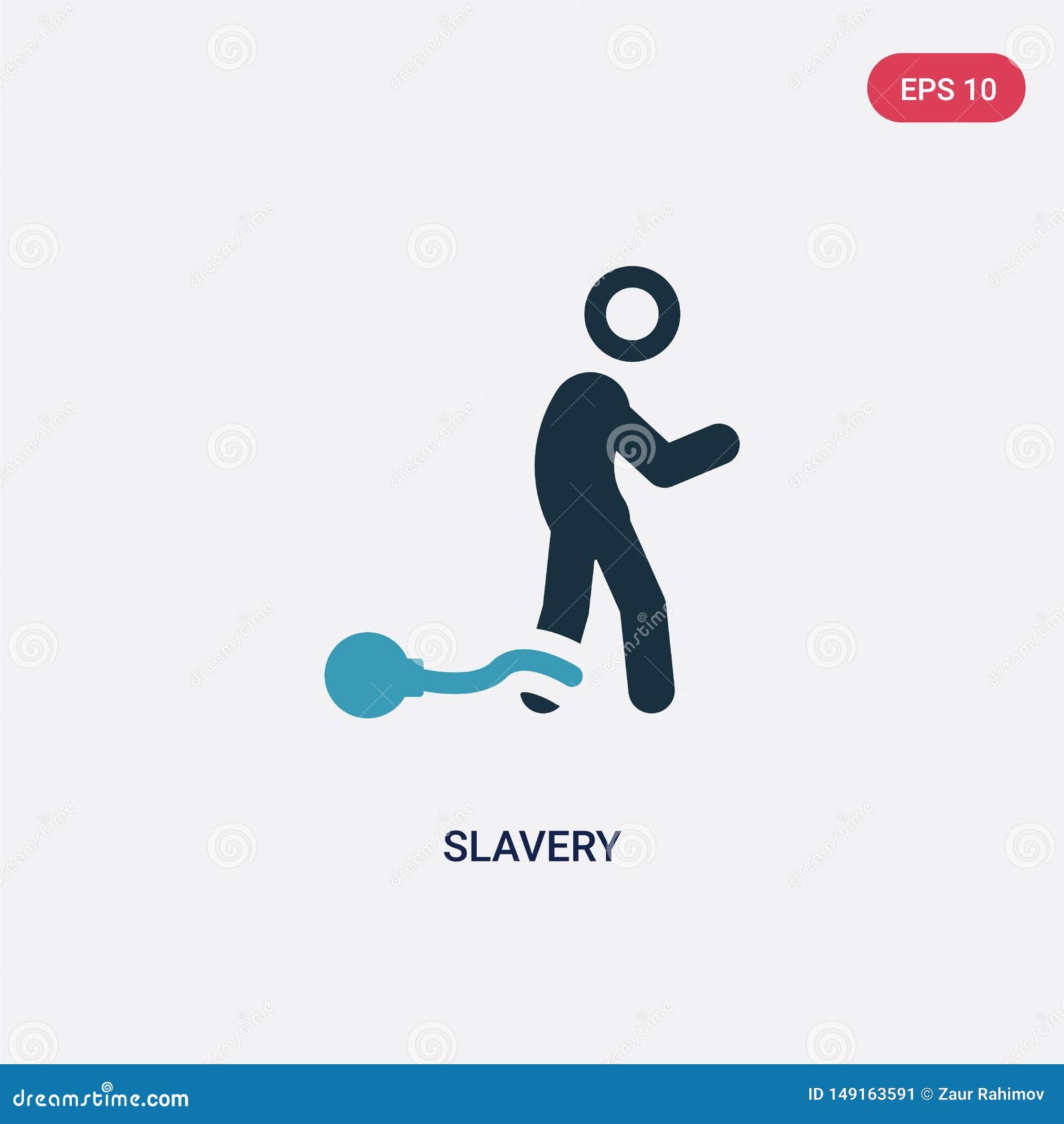 Slavery Isolated Icon. Simple Element Illustration From Political ... Slavery Isolated Icon. Simple Element Illustration From Political ...