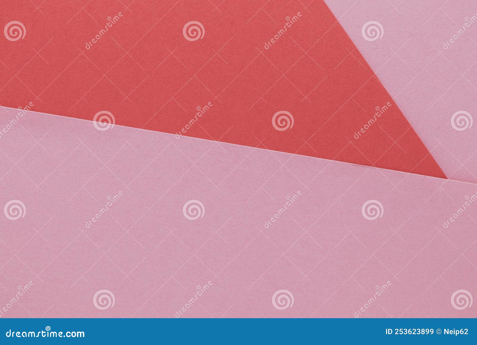 Two Color Texture with Empty Space. Pink and Red Paper Background Stock ...