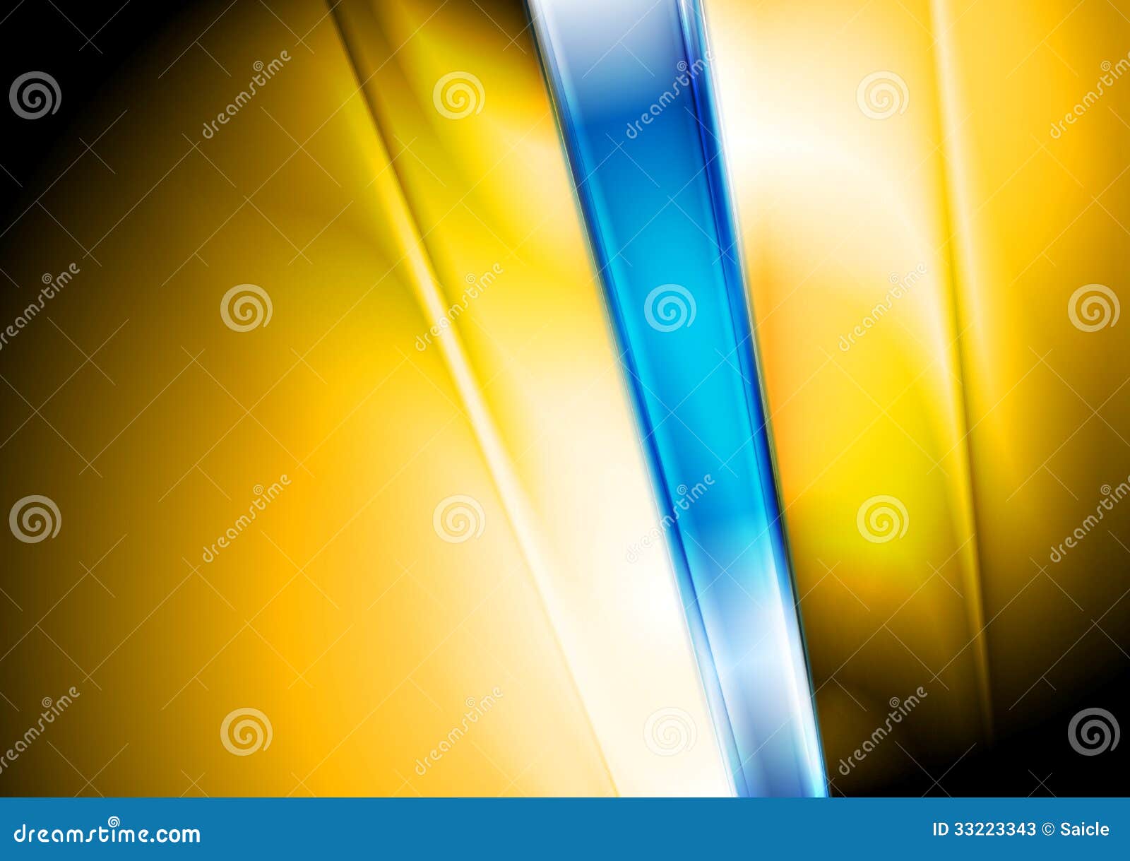 Two-colored Abstract Elegant Design Stock Vector - Illustration of ...