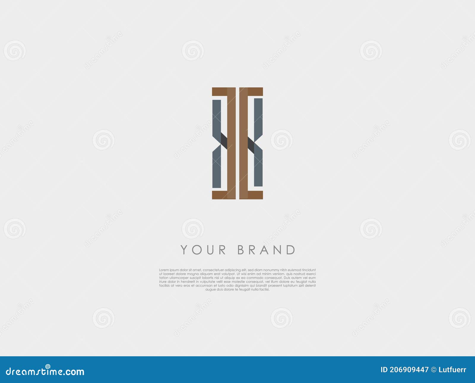 Colored Rectangular Business Logo Stock Illustrations – 71 Colored ...