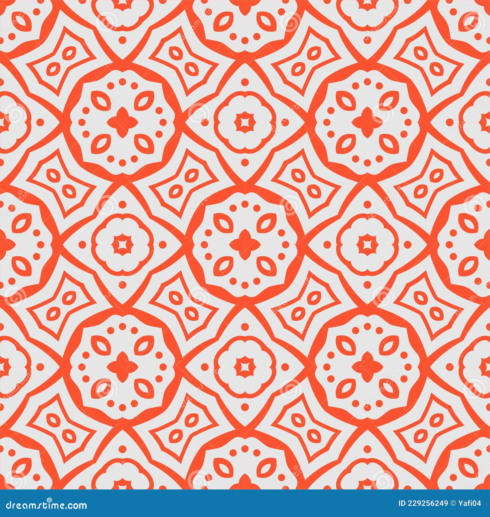 Two Colors Seamless Abstract Shape. Simple Pattern Ornament Background ...