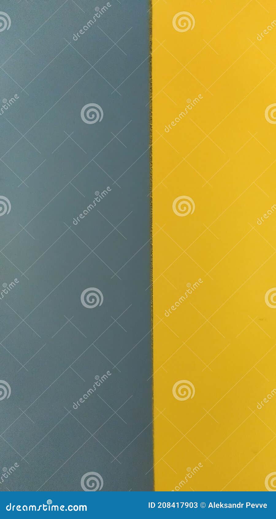 Two Colors Vertically Separated by Gray and Orange Stock Image - Image ...