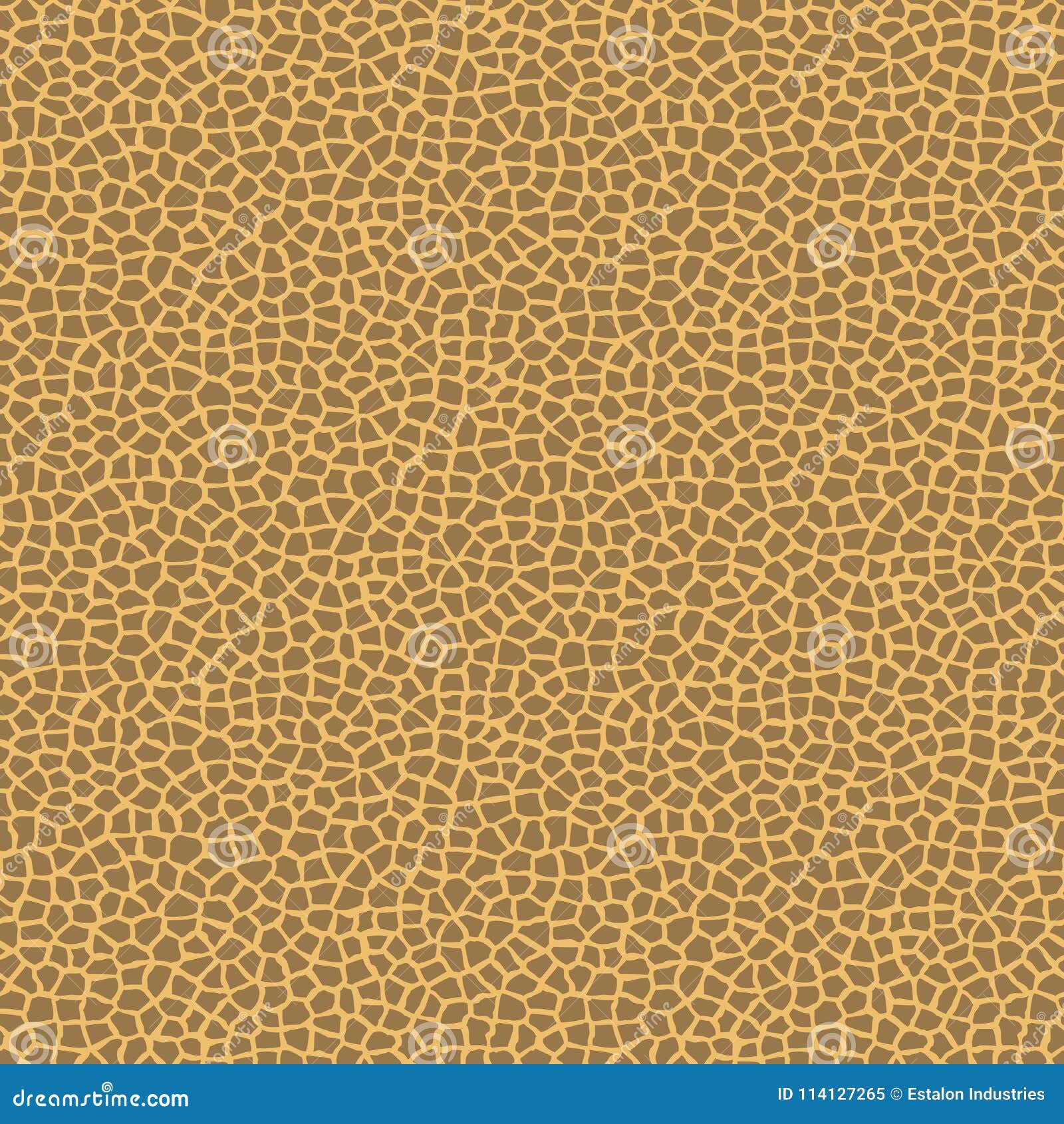 Brown on Orange Giraffe Print Seamless Repeat Pattern Background Stock ...