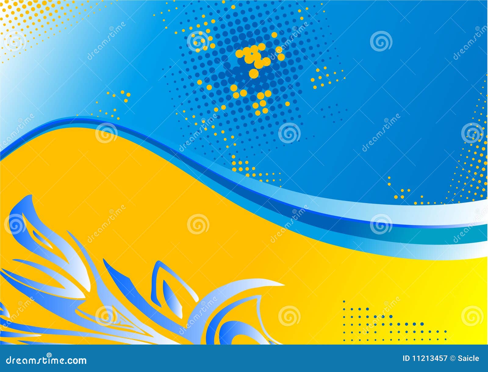 Two-coloured background stock vector. Illustration of digital - 11213457