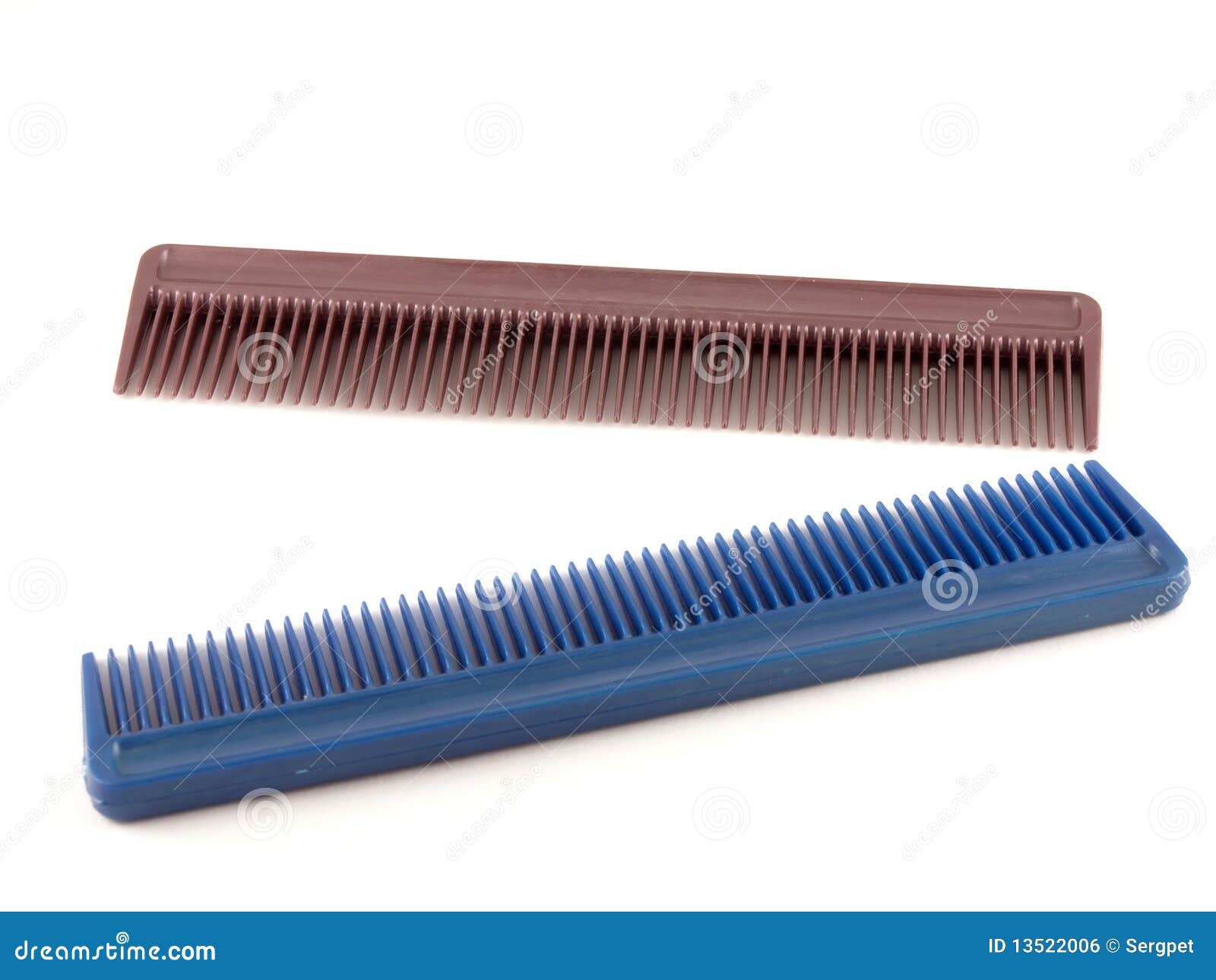 Two combs stock photo. Image of grained, body, utensil - 13522006
