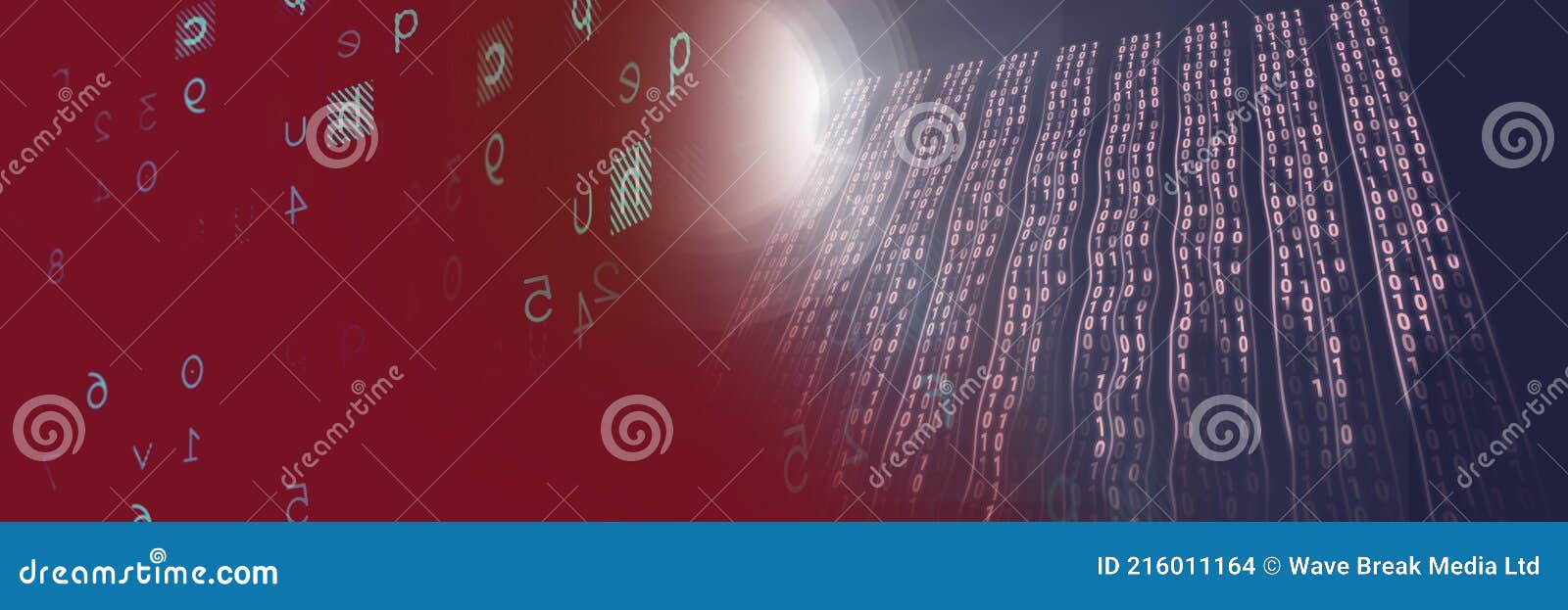 Computer Codes In Cells With Numbers On Black Background. Animation ...