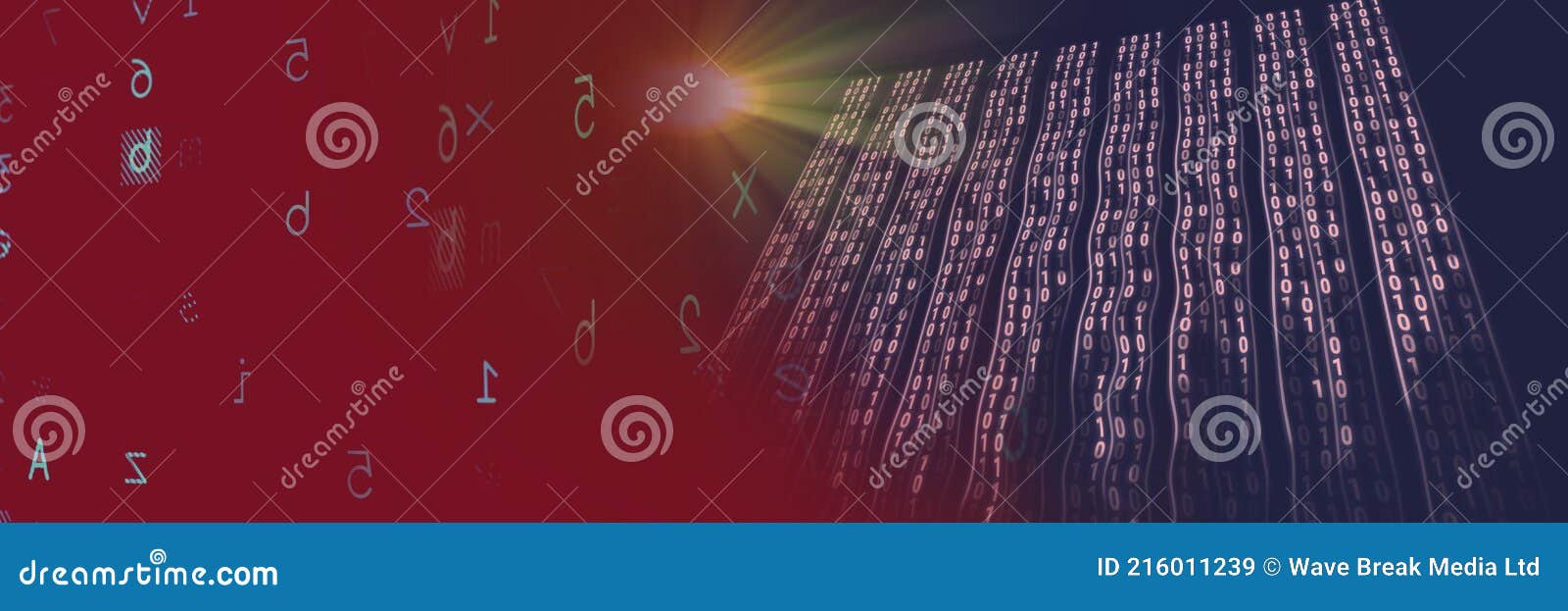 Computer Codes In Cells With Numbers On Black Background. Animation. Lot Of Changing Data In ...