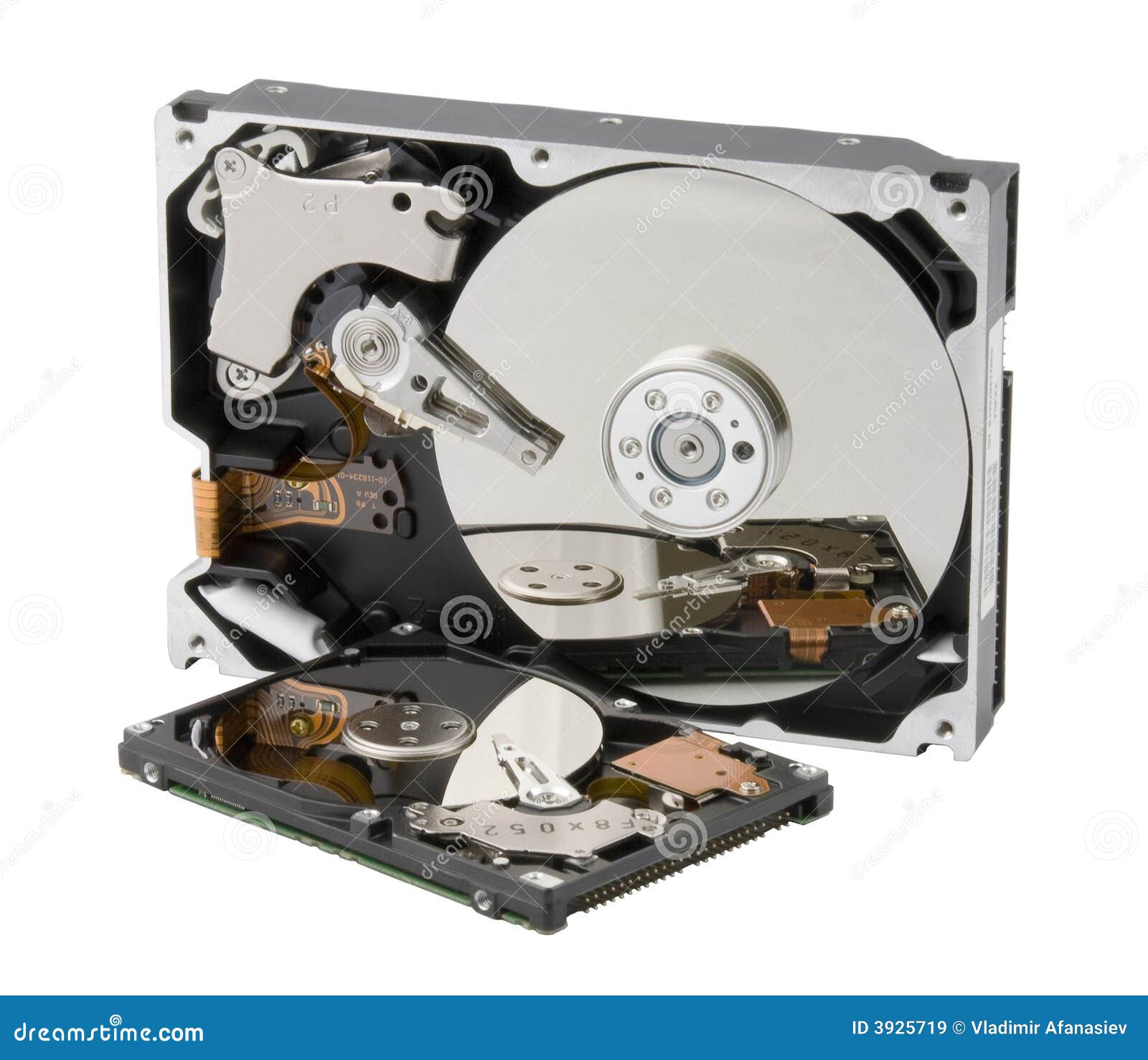 Two Computer Hard Disk Picture. Image: 3925719