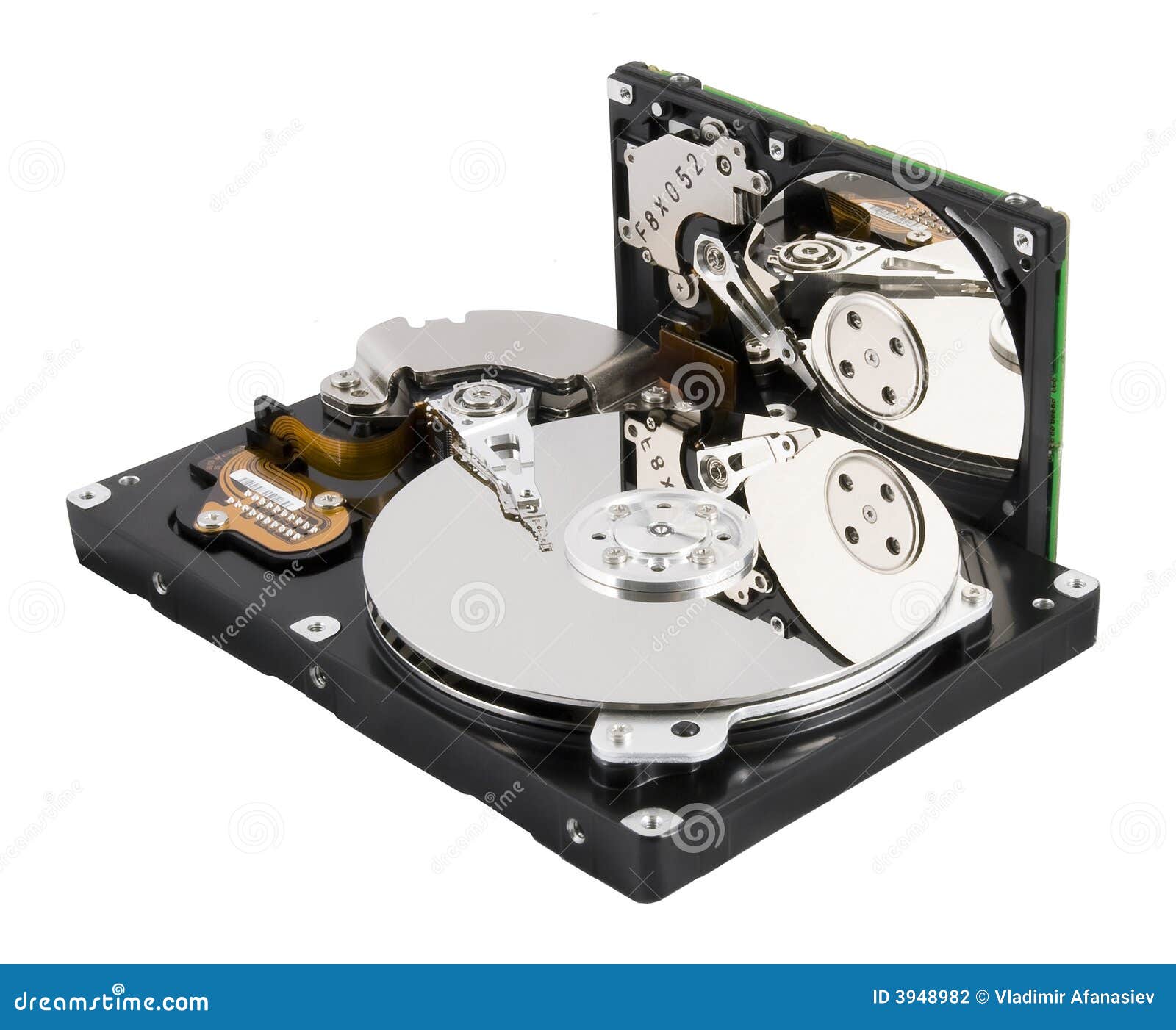 Two Computer Hard Disk Picture. Image: 3948982
