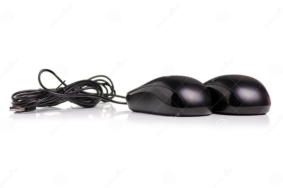 Two computer mice stock image. Image of people, electronic - 132458735