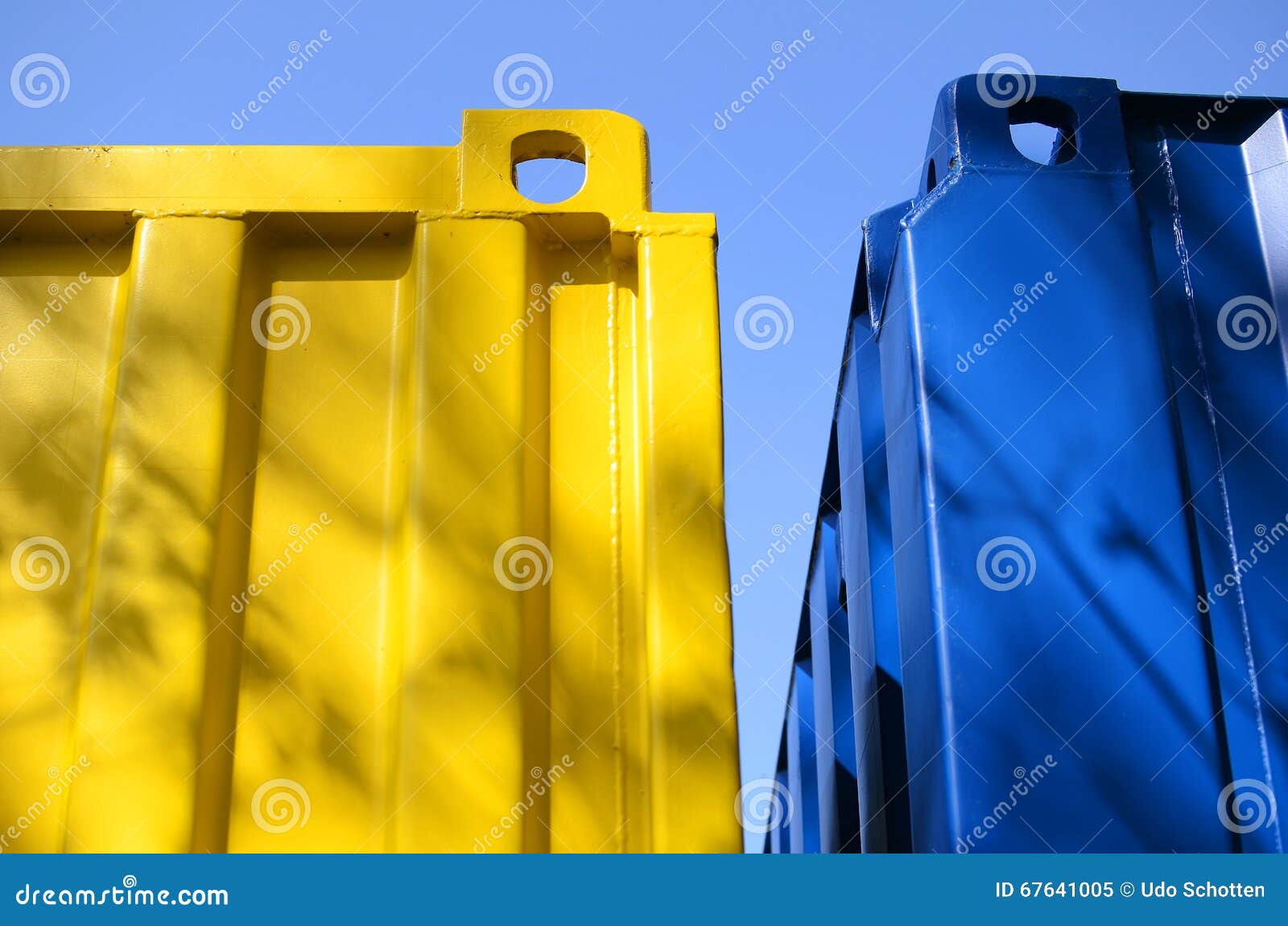 Two containers stock image. Image of containers, abstract - 67641005