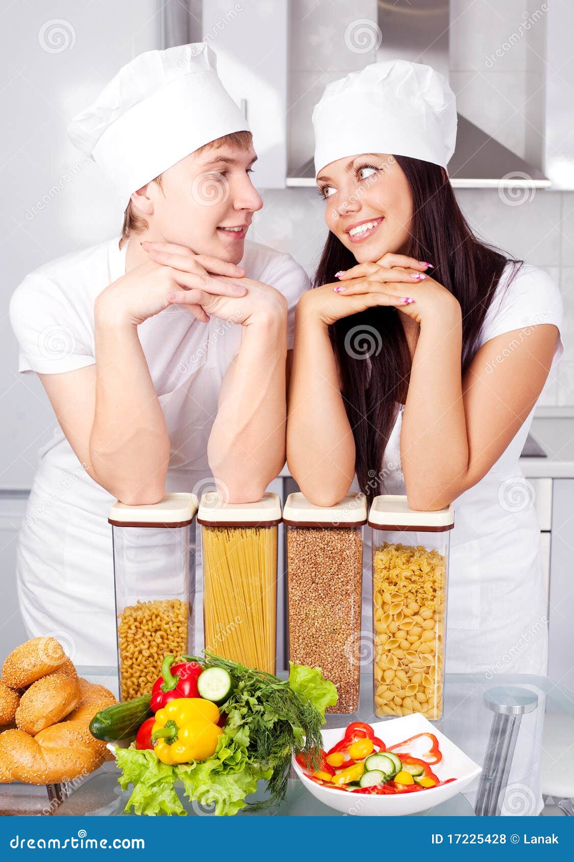 Two cooks stock photo. Image of caucasian, male, indoors - 17225428