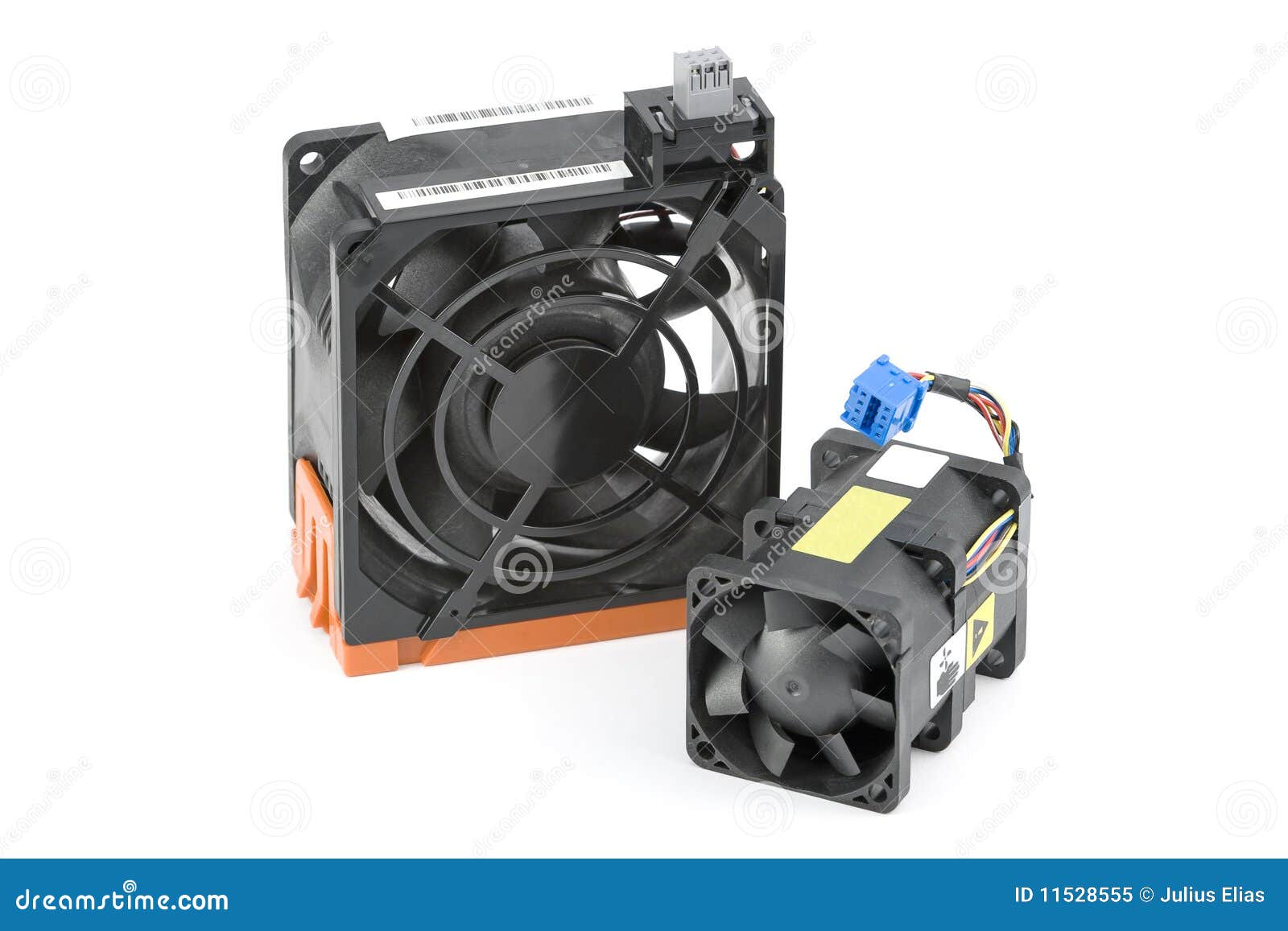 Dual-Rotor Cabled Cooling Fan Stock Image | CartoonDealer.com #29056723