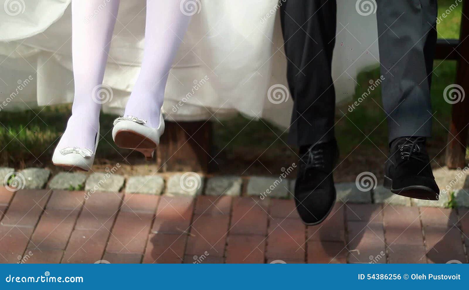 Two Couple, Wife and Husband and Their Legs Stock Footage - Video of ...