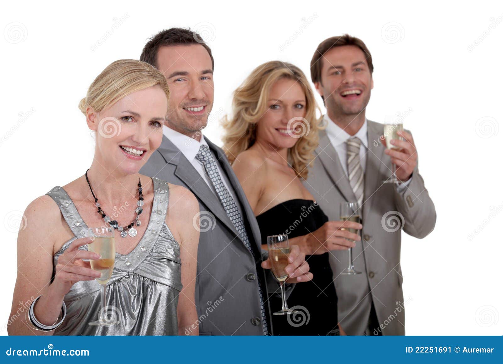 Two couples celebrating stock image. Image of landscape - 22251691