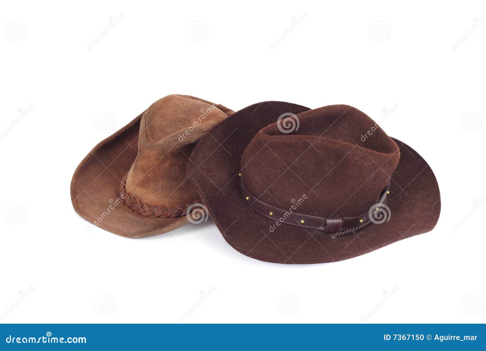 Two cowboy hat stock photo. Image of western, adventure - 7367150