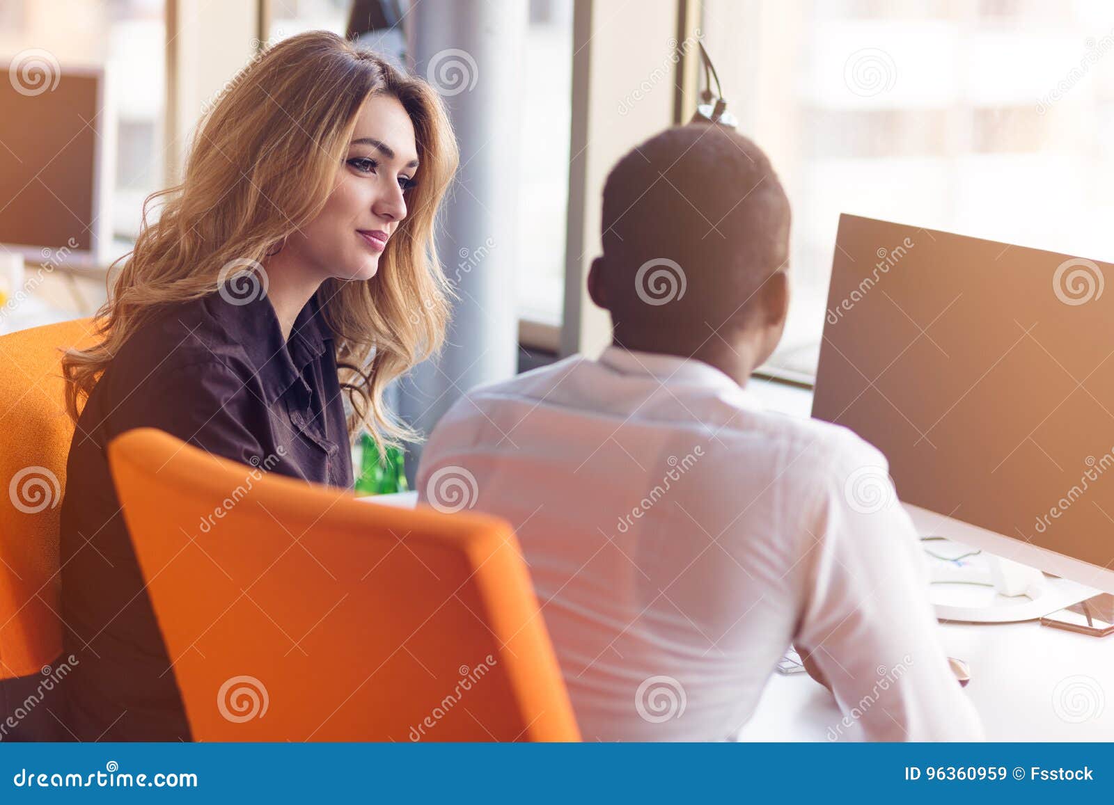 Two Creative Millenial Small Business Owners Working on Social Media ...