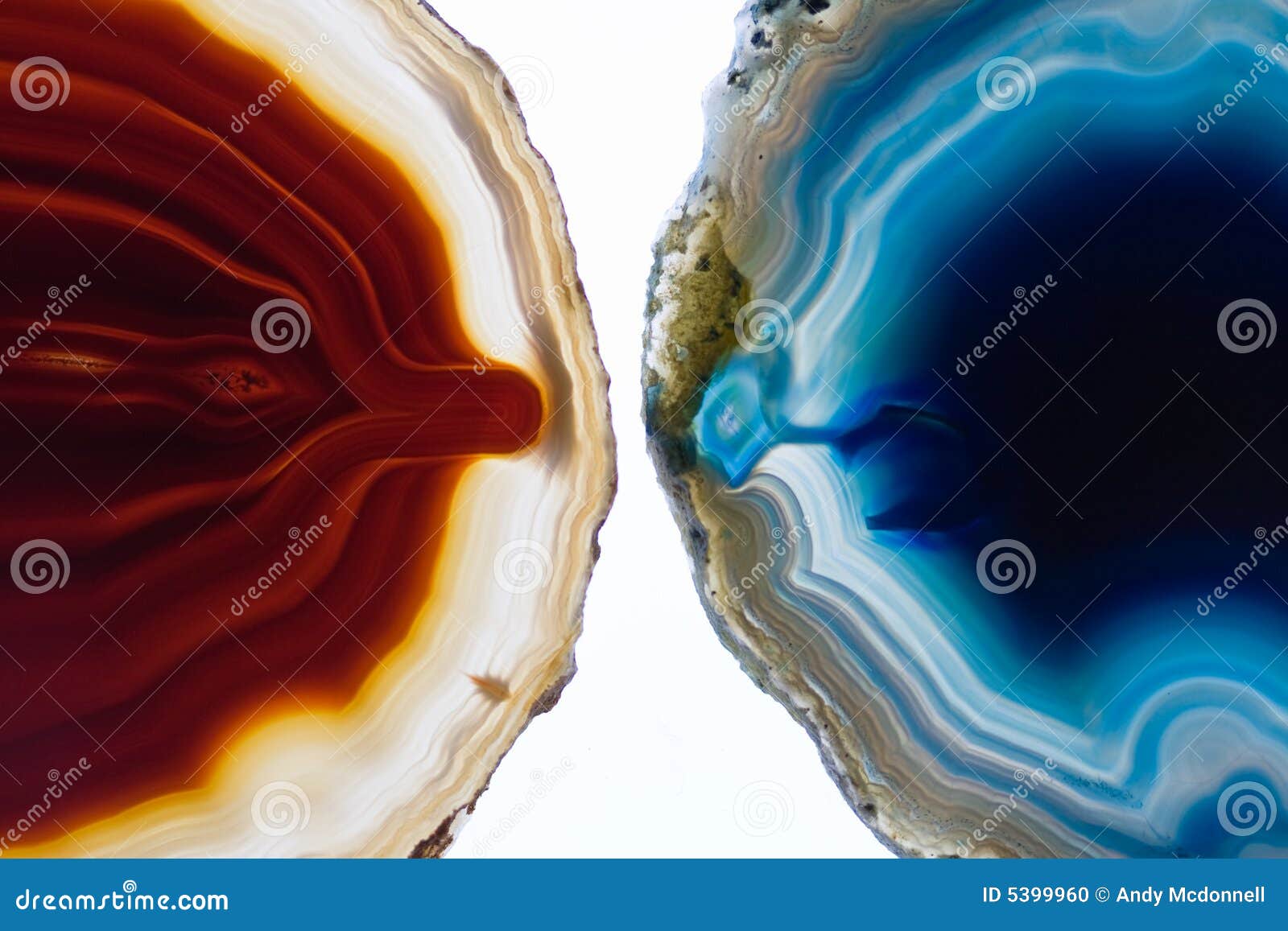 Two crystal slices stock photo. Image of lighting, fractal - 5399960