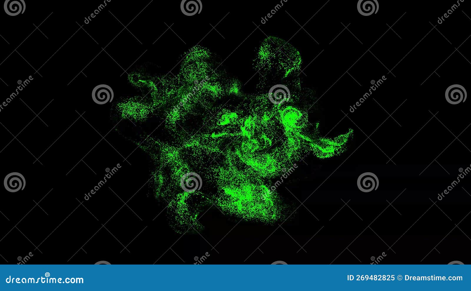 Two Cubes of Dots Collide and Mix in a Turbulent Stream of Particles ...