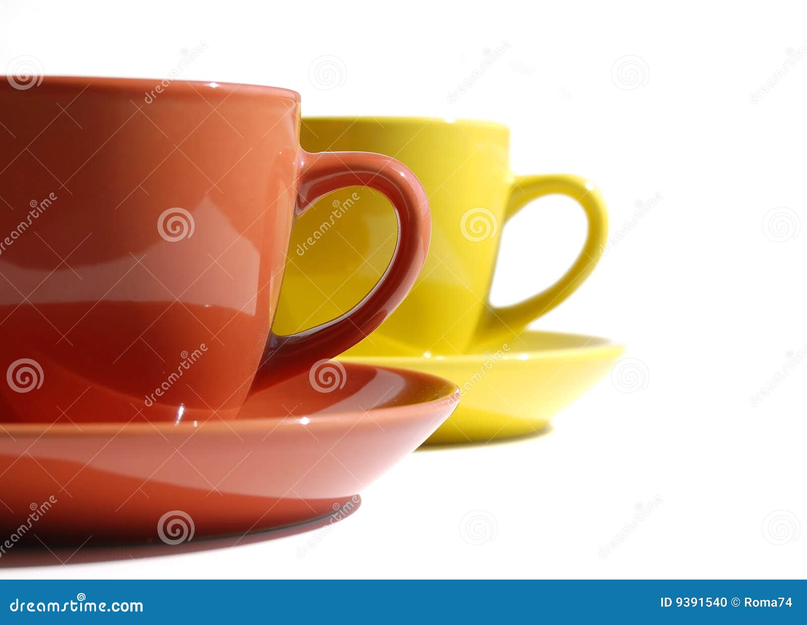 Two cup stock photo. Image of element, closeup, white - 9391540