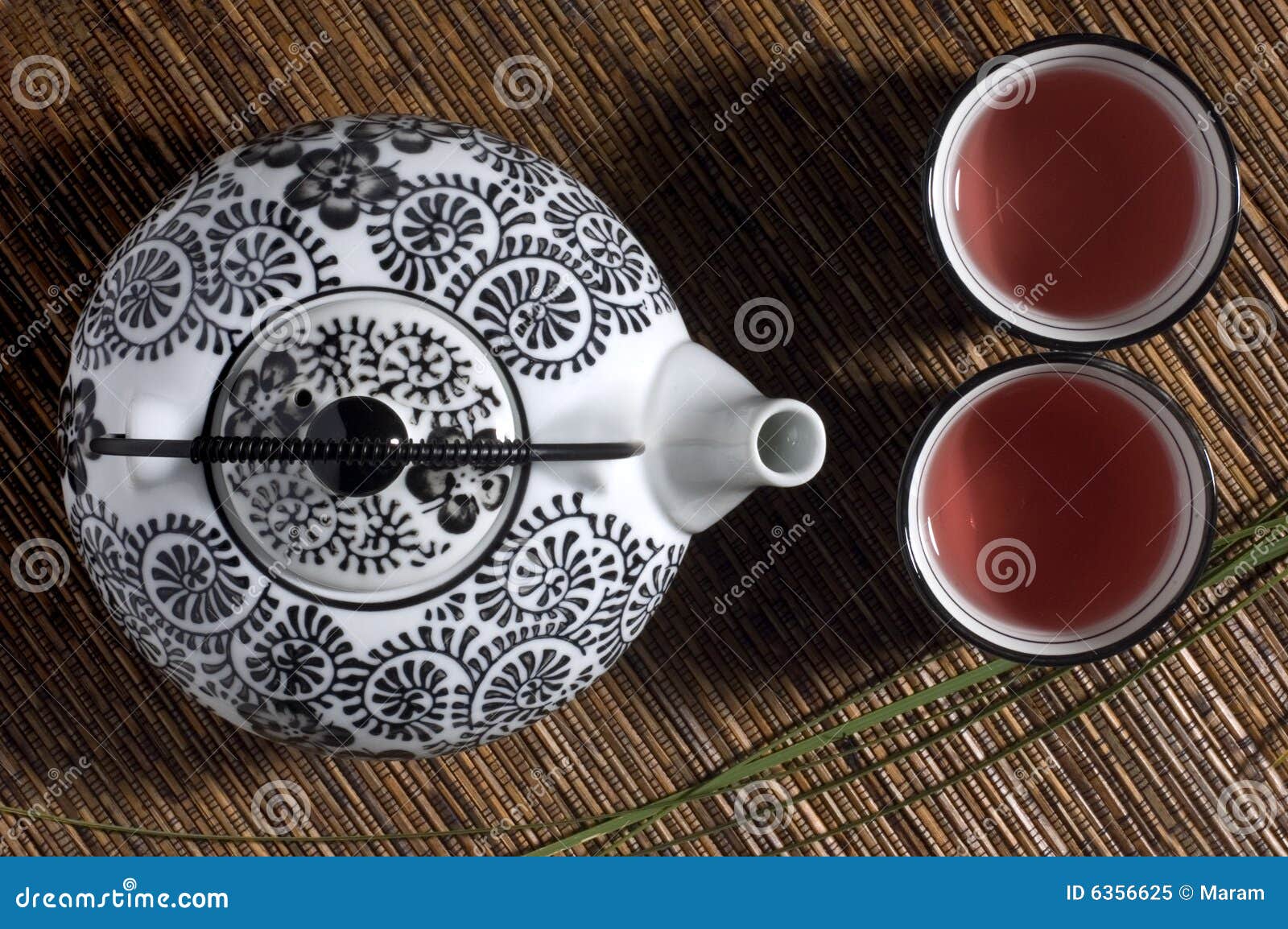 Two cup of tea stock image. Image of confidential, calm - 6356625