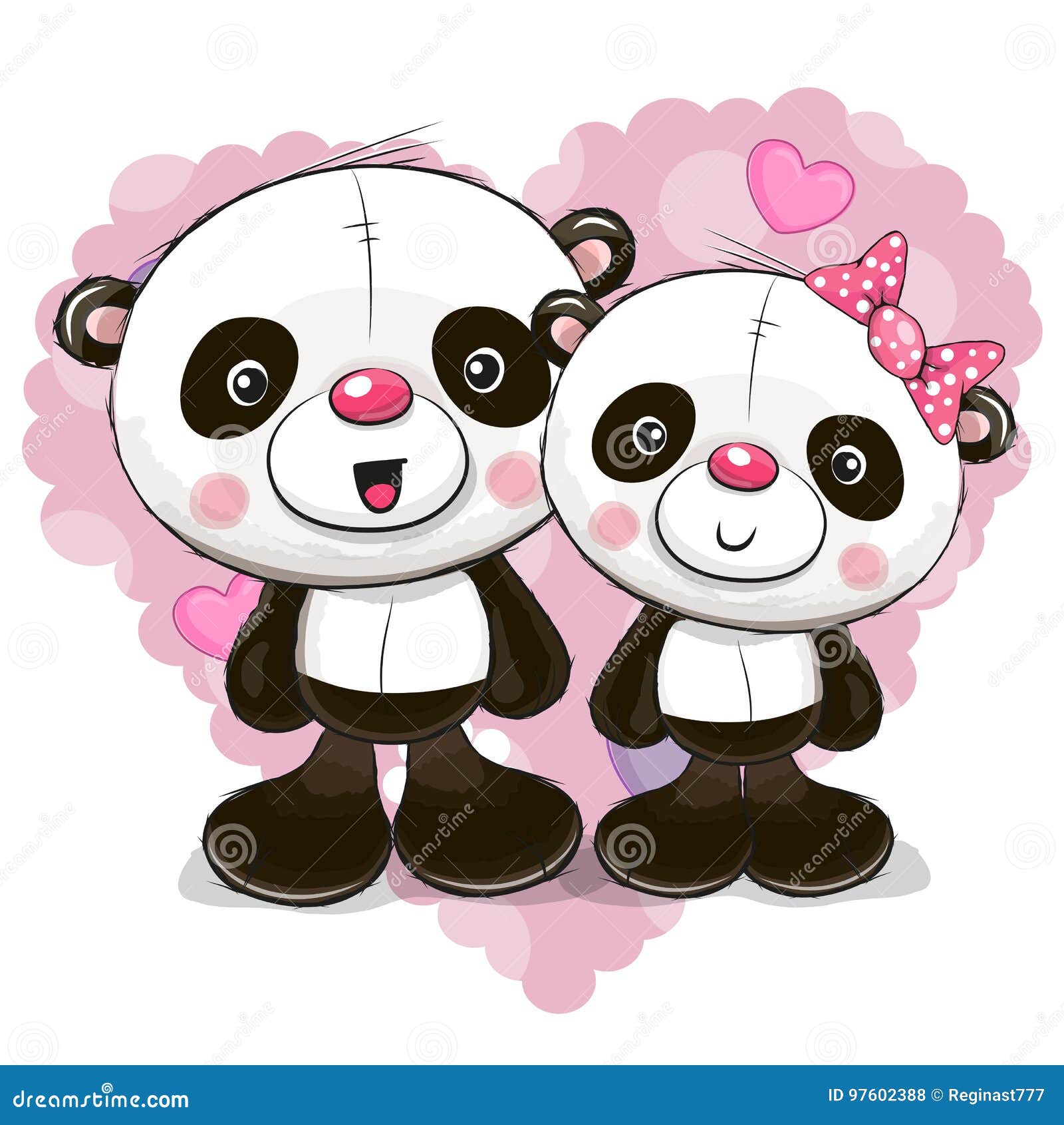 Pandas Royalty-Free Illustration | CartoonDealer.com #58022988