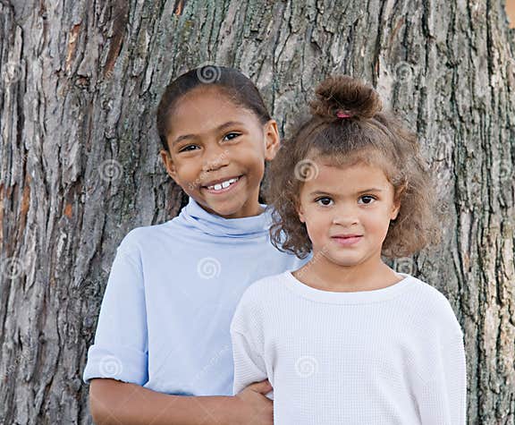 Two Cute Girls stock image. Image of friendship, caucasian - 9198229