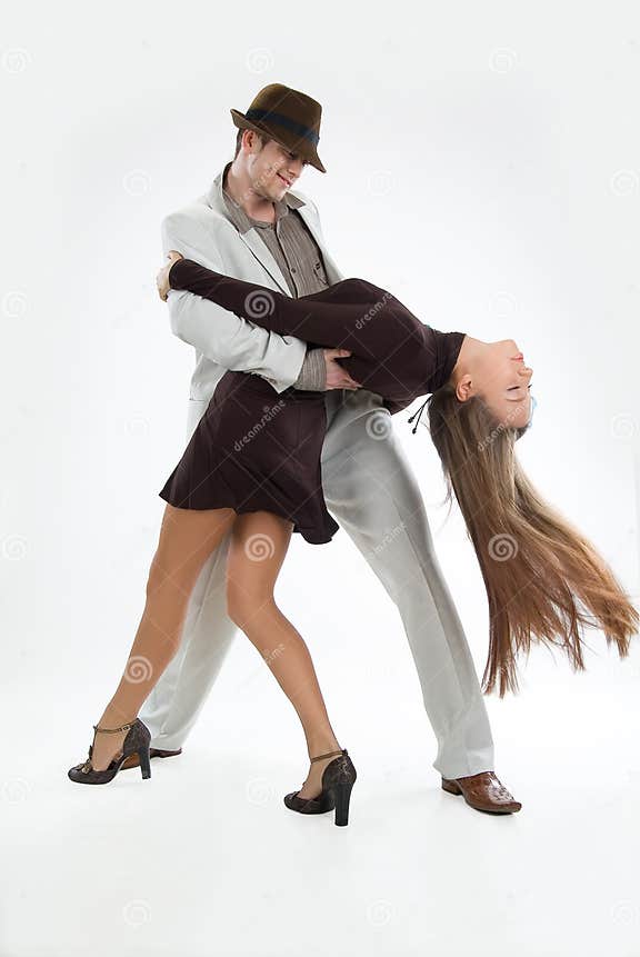 Two Dancers stock photo. Image of expressions, glamor - 12365944