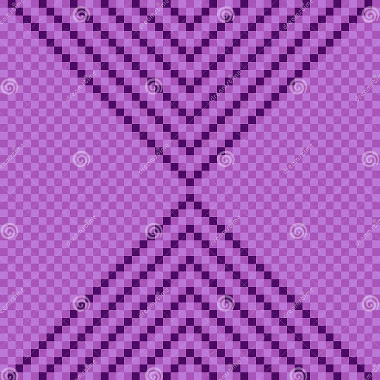 Dark Purple Triangular Design on Purple Checkered Background Stock ...